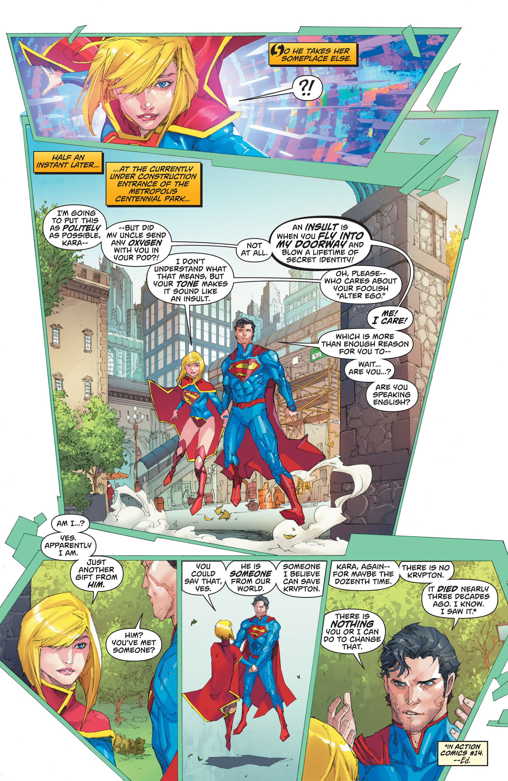 Read online Superman (2011) comic - Issue #14