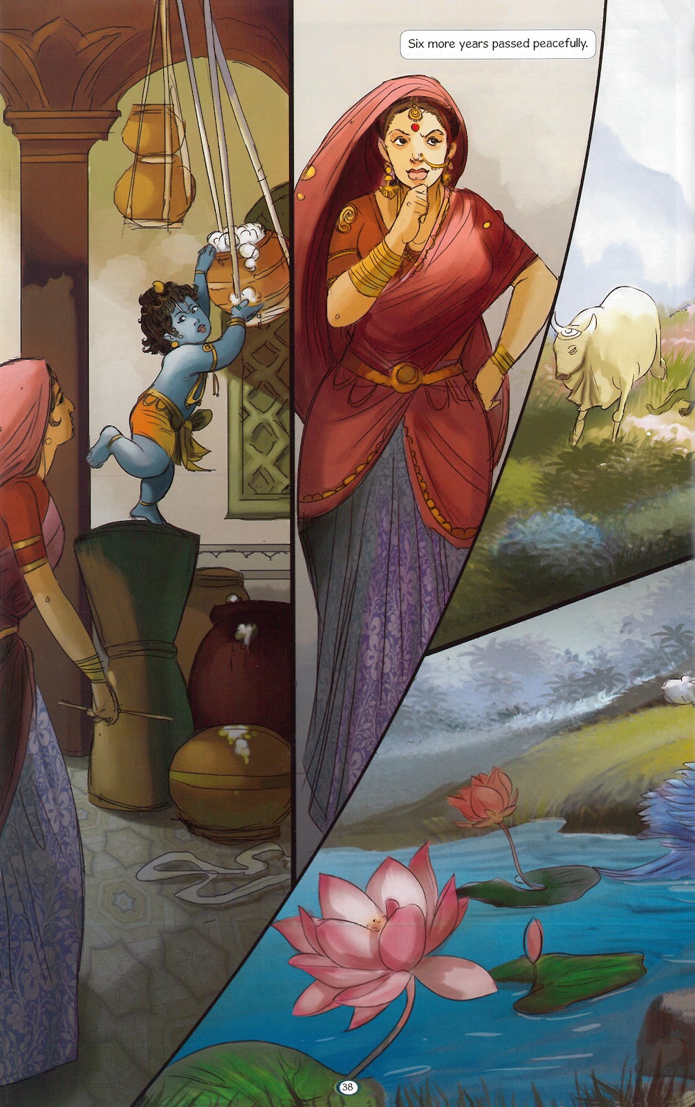 Read online Krishna: Defender of Dharma comic - Issue # TPB (Part 1)