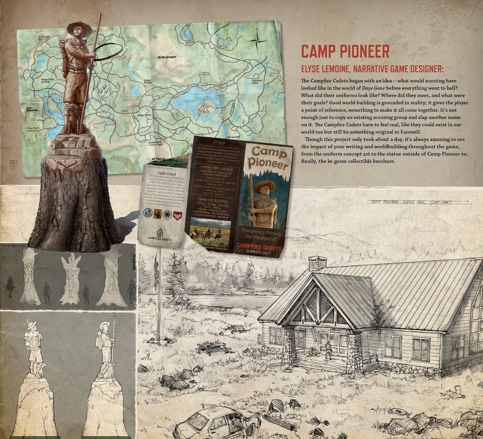 Read online The Art of Days Gone comic - Issue # TPB (Part 1)