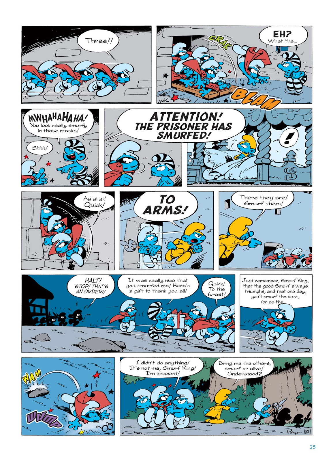 Read online The Smurfs comic - Issue #3