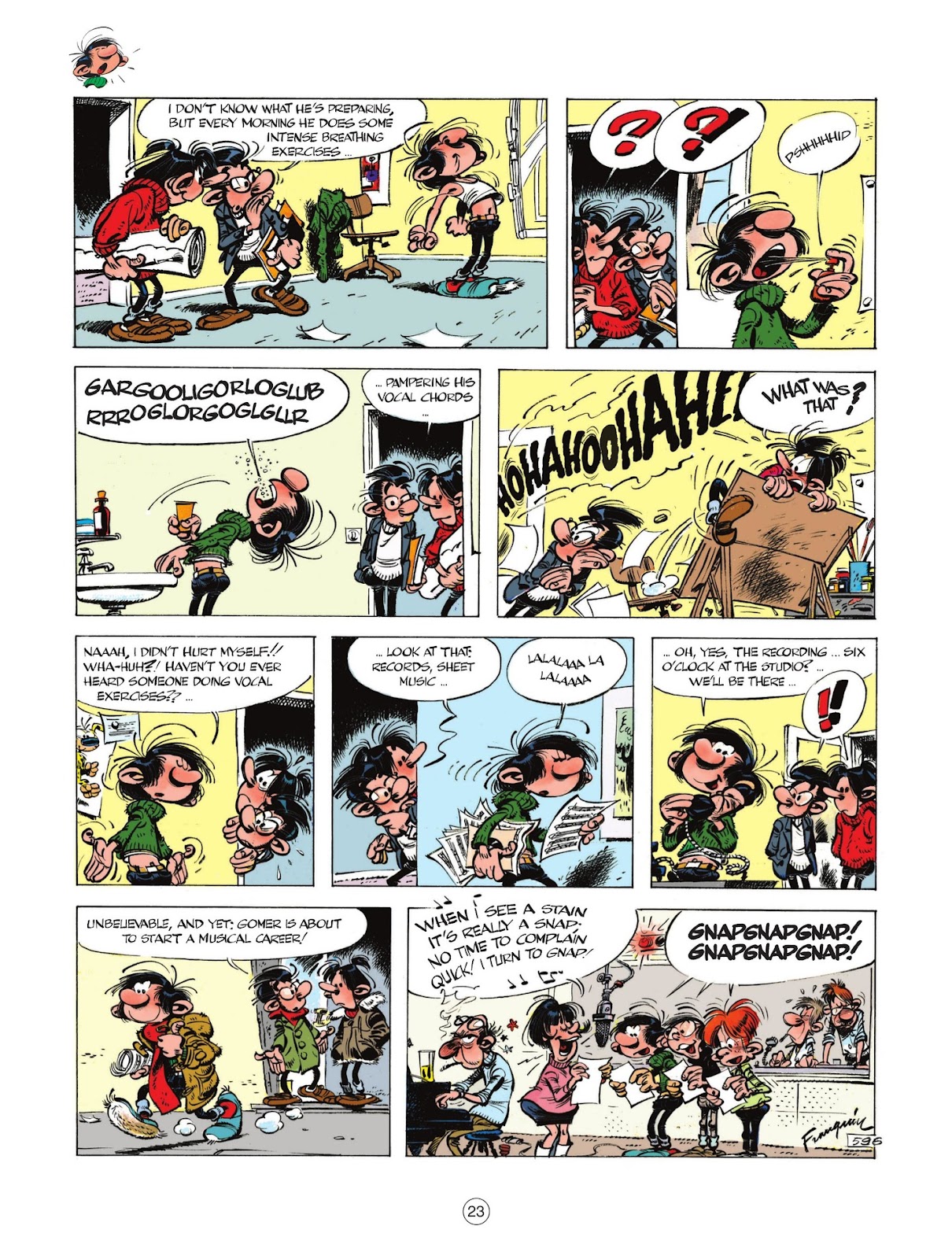 Read online Gomer Goof comic - Issue #6