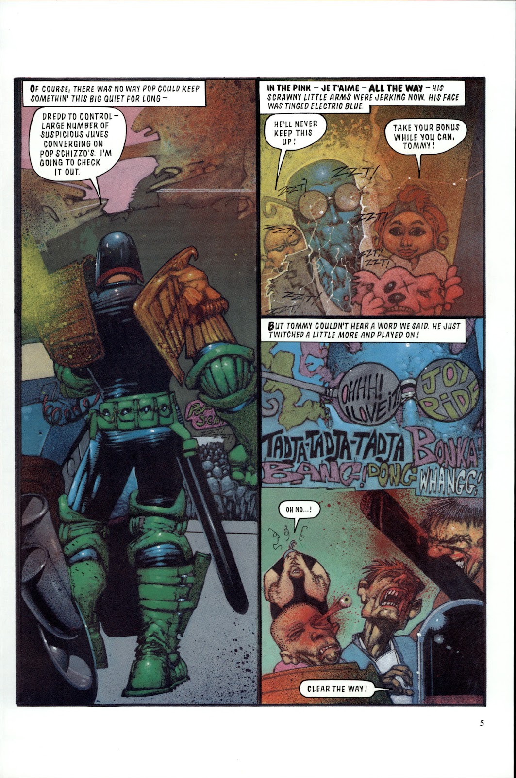 Read online Dredd Rules! comic - Issue #12