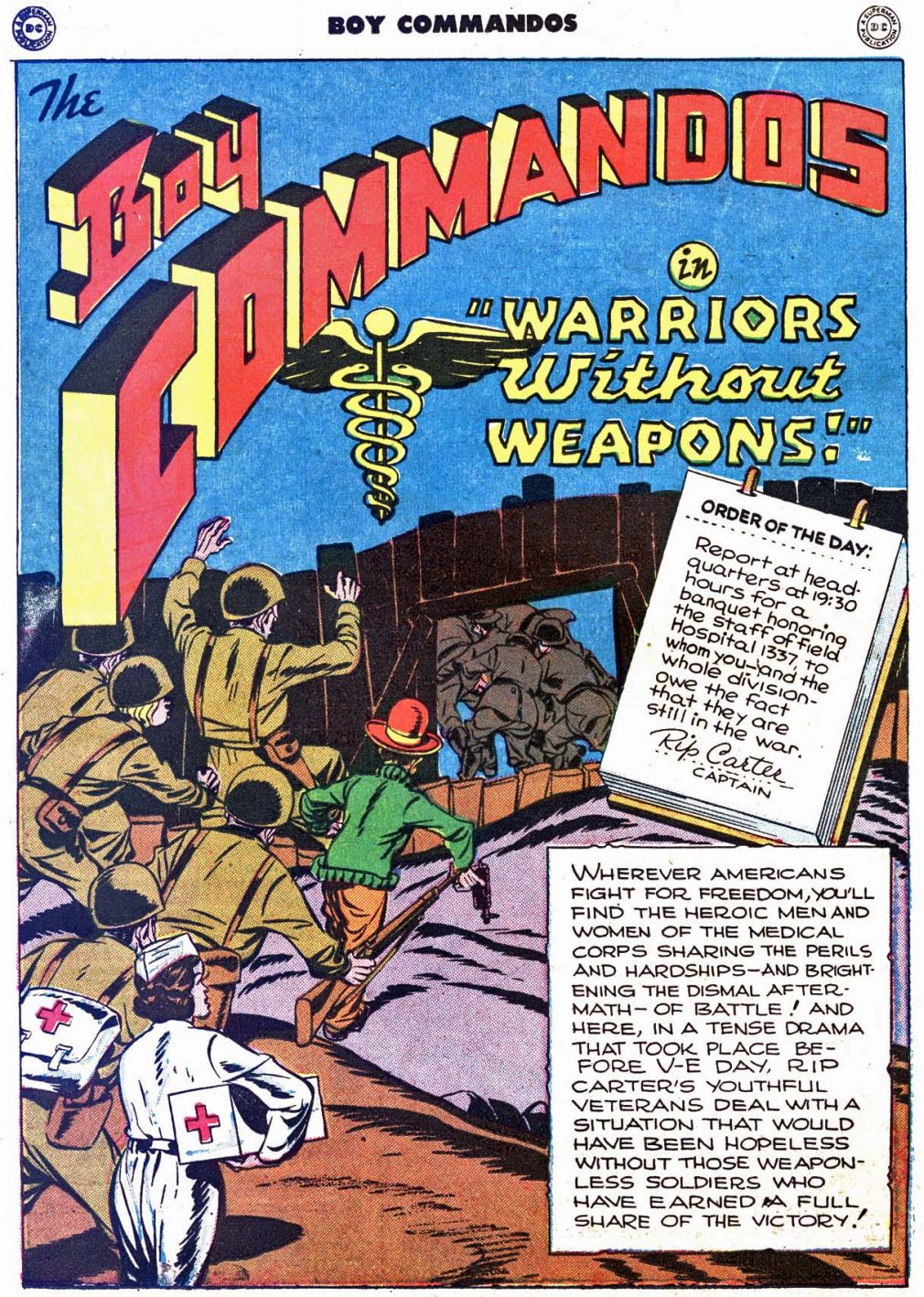 Read online Boy Commandos comic - Issue #12