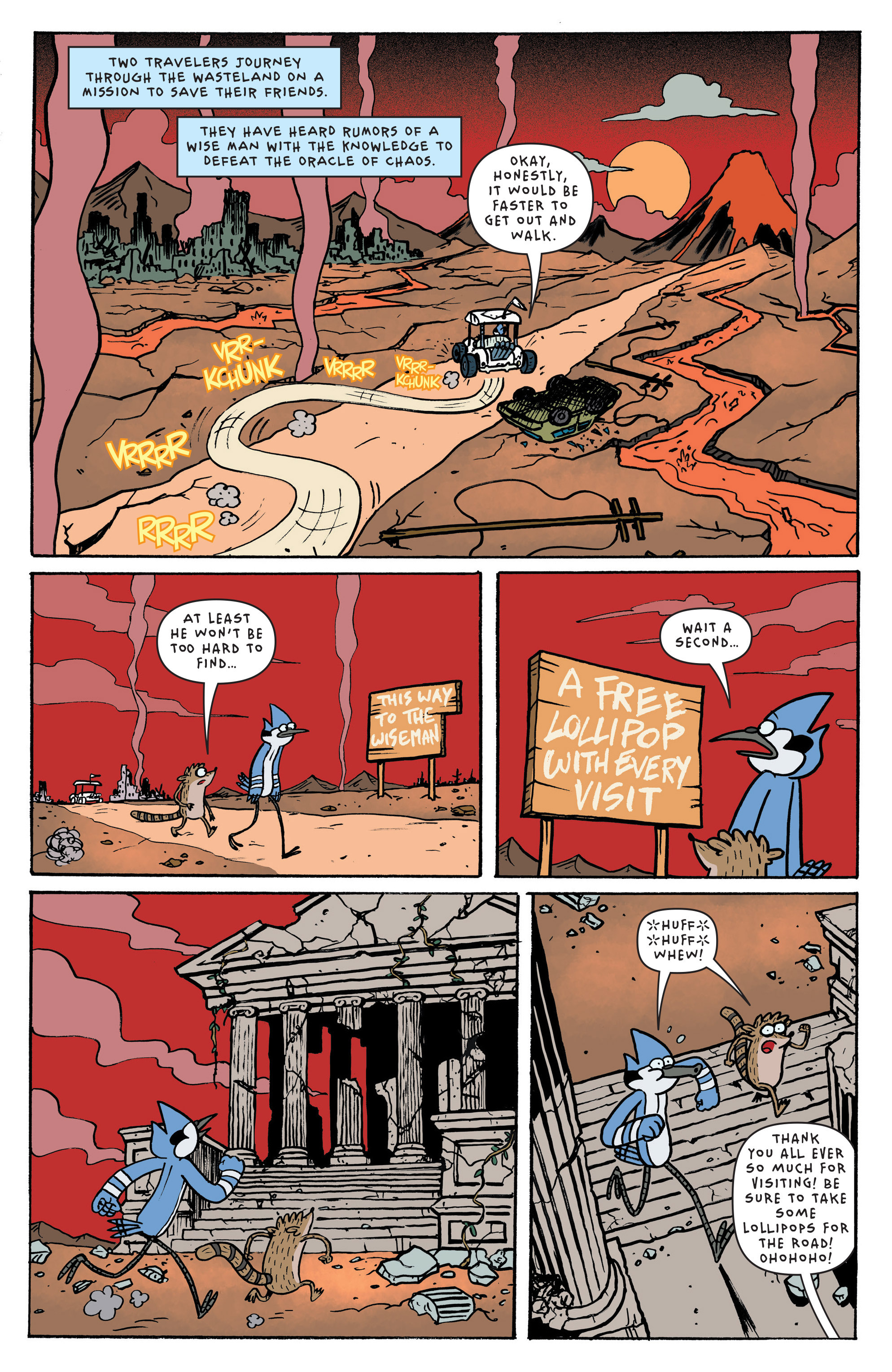 Read online Regular Show comic - Issue #38