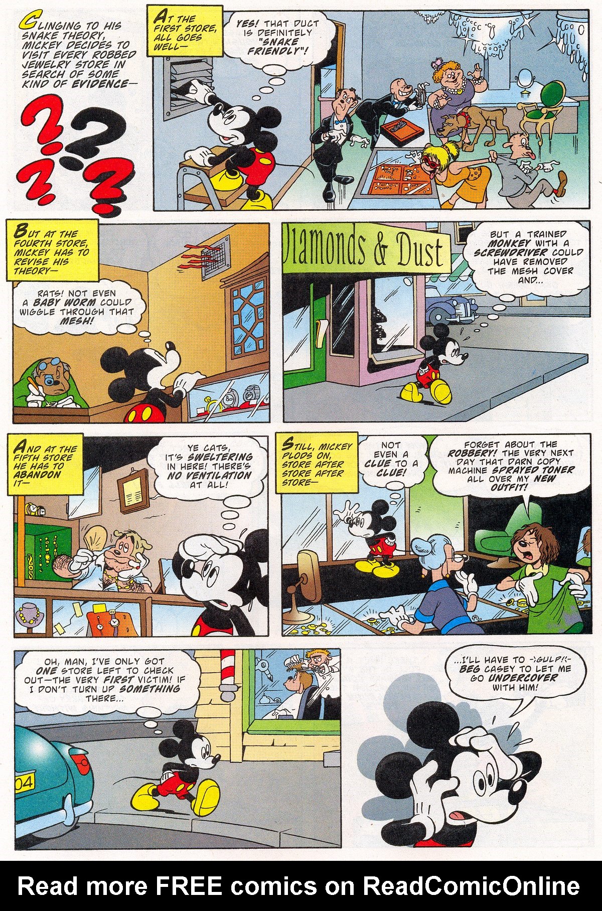 Read online Walt Disney's Mickey Mouse comic - Issue #258