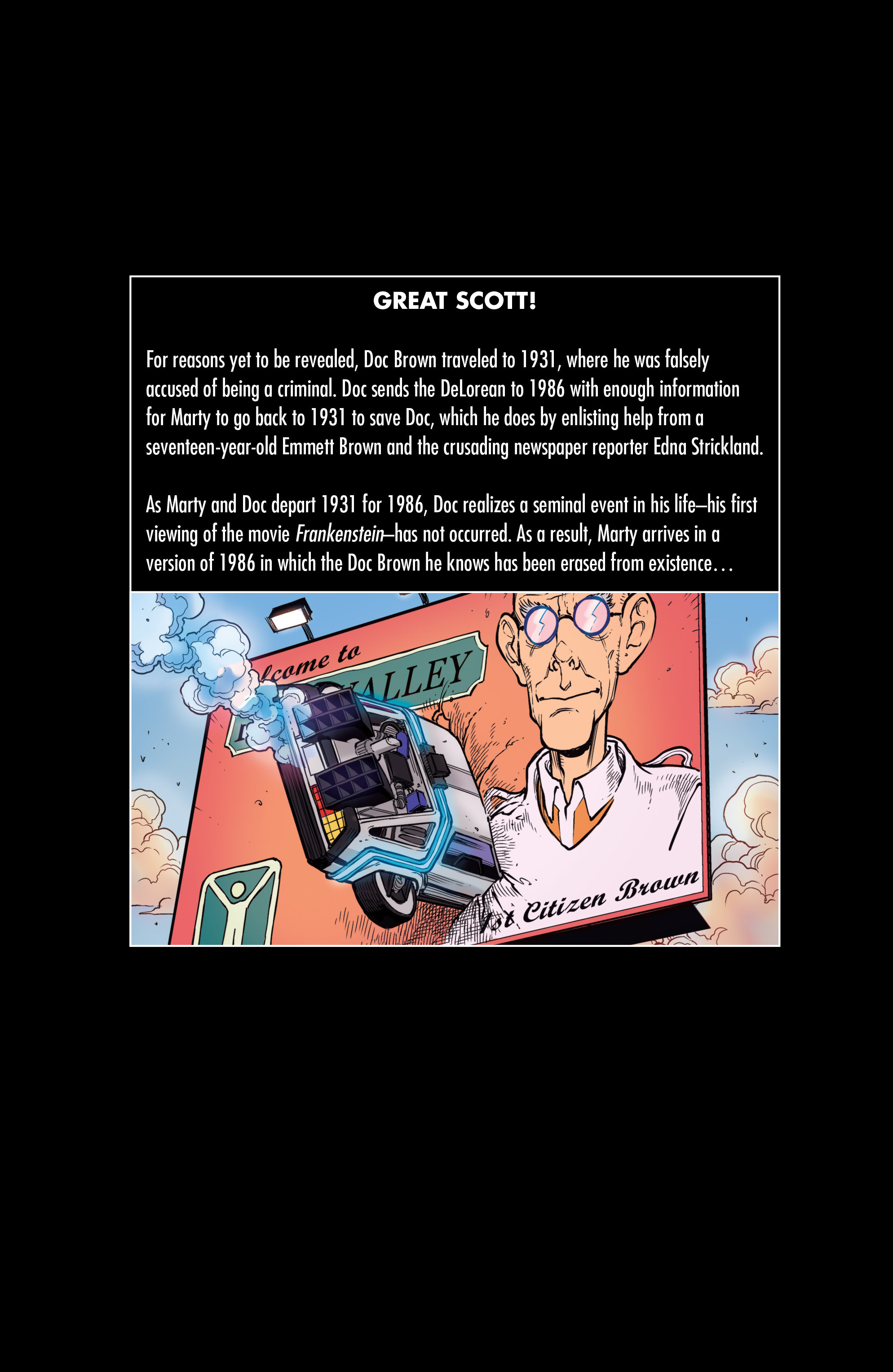 Back To The Future Citizen Brown Issue 3 | Read Back To The Future ...