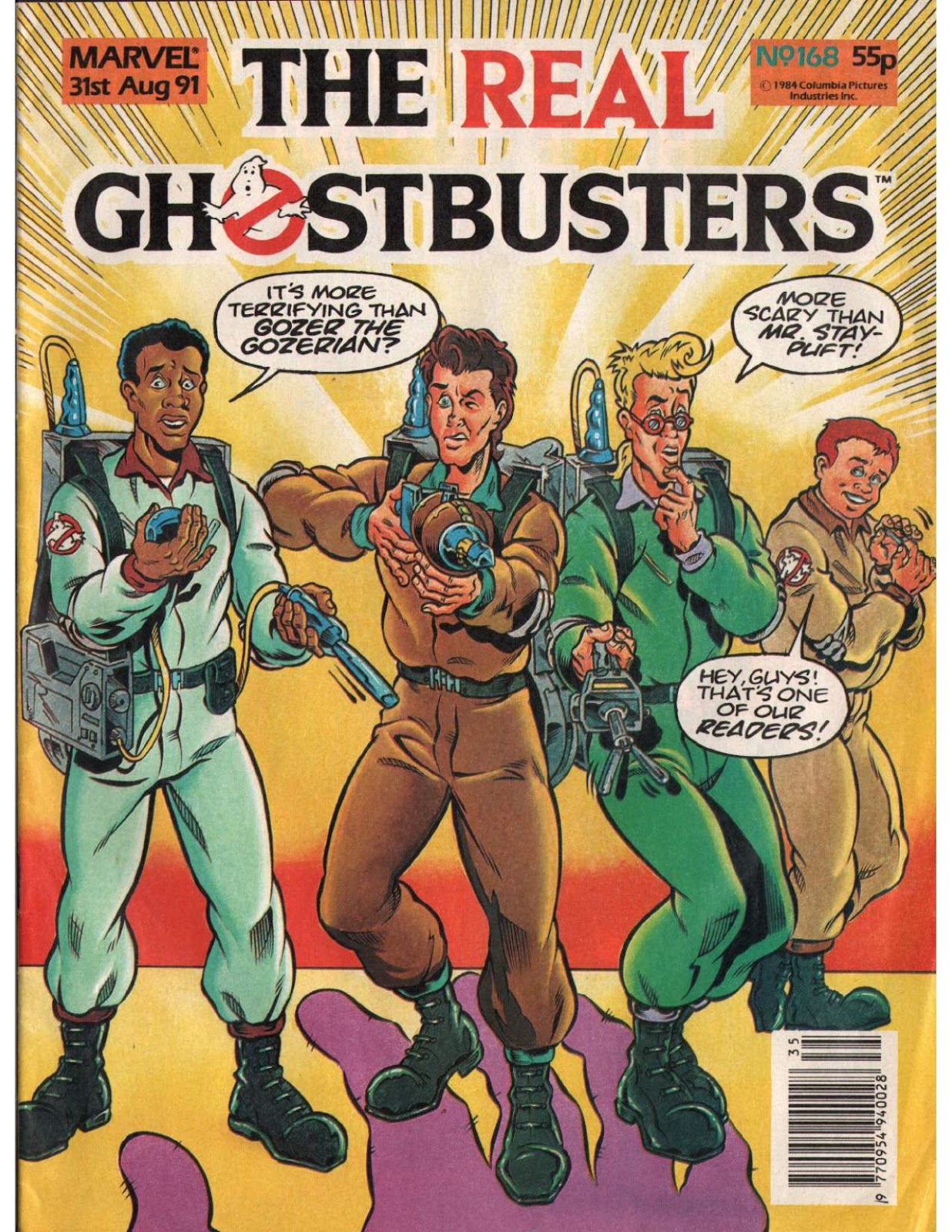 Read online The Real Ghostbusters comic - Issue #168
