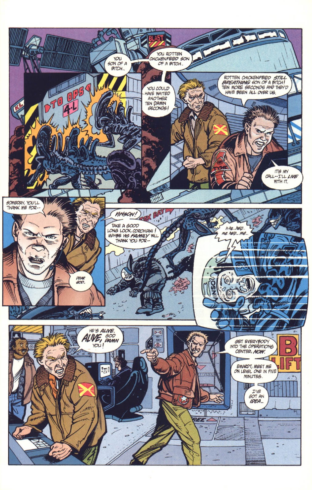 Read online Aliens: Colonial Marines comic - Issue #1