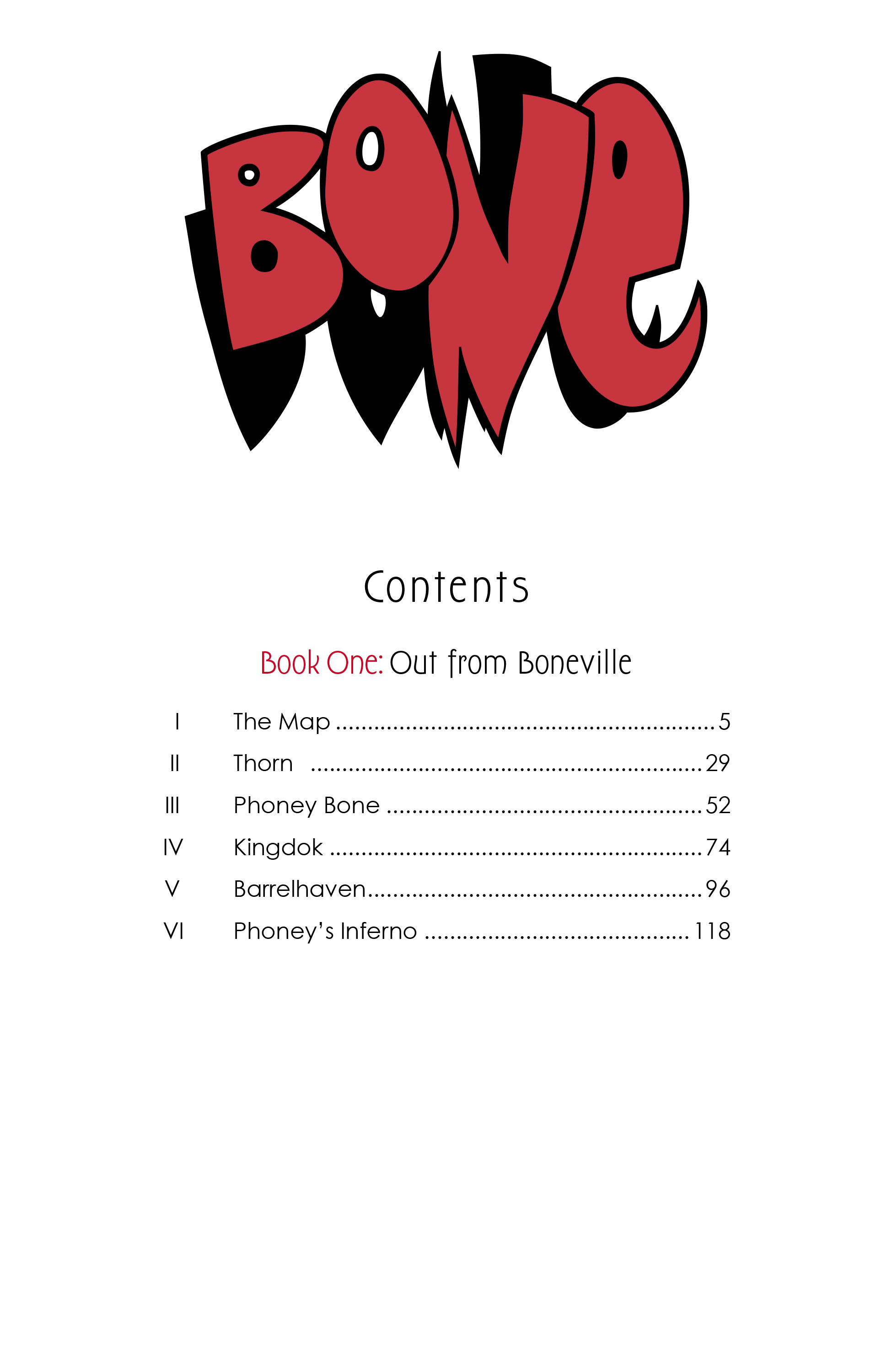 Read online Bone: Out From Boneville comic - Issue # TPB