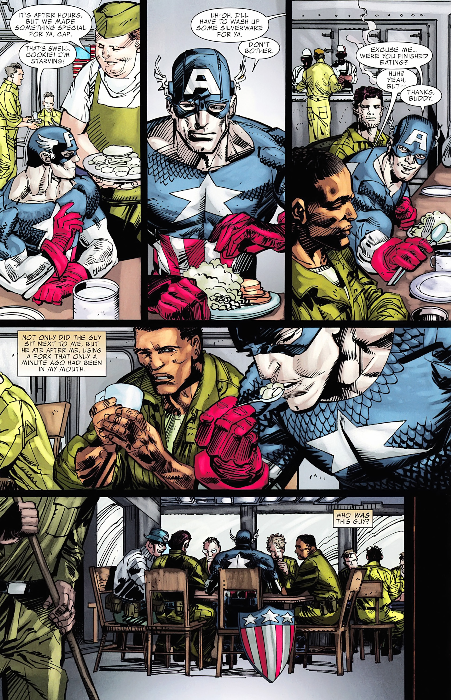 Read online Black Panther/Captain America: Flags Of Our Fathers comic ...