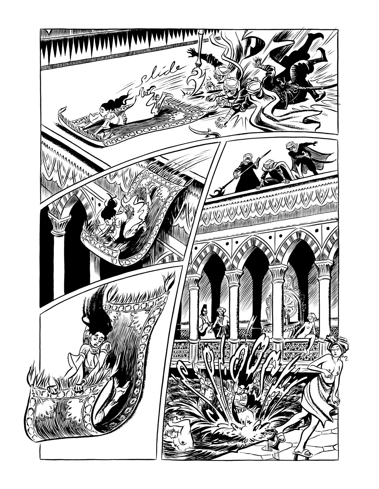 Read online Habibi comic - Issue # Part 2