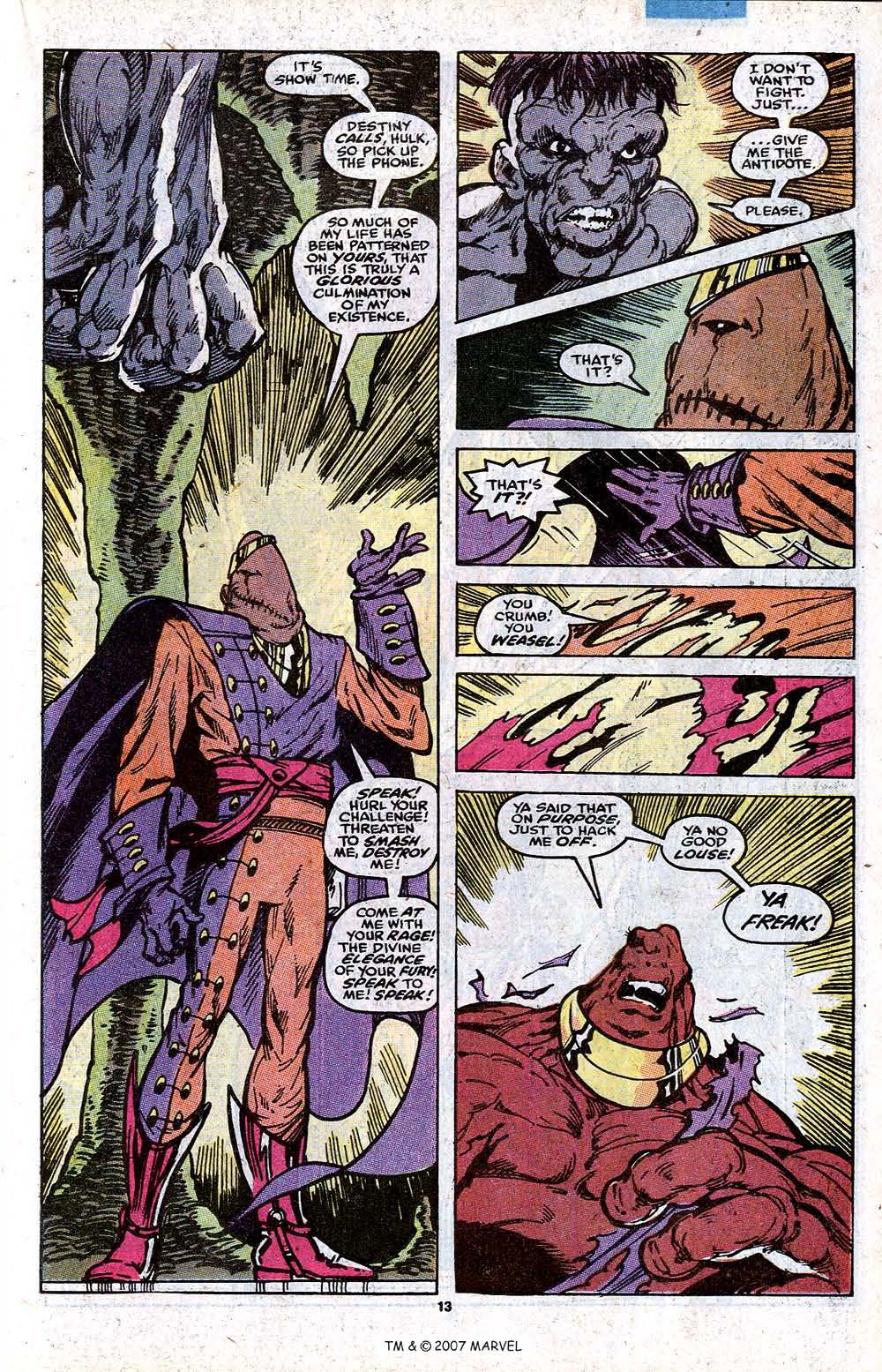 Read online The Incredible Hulk (1968) comic - Issue #367