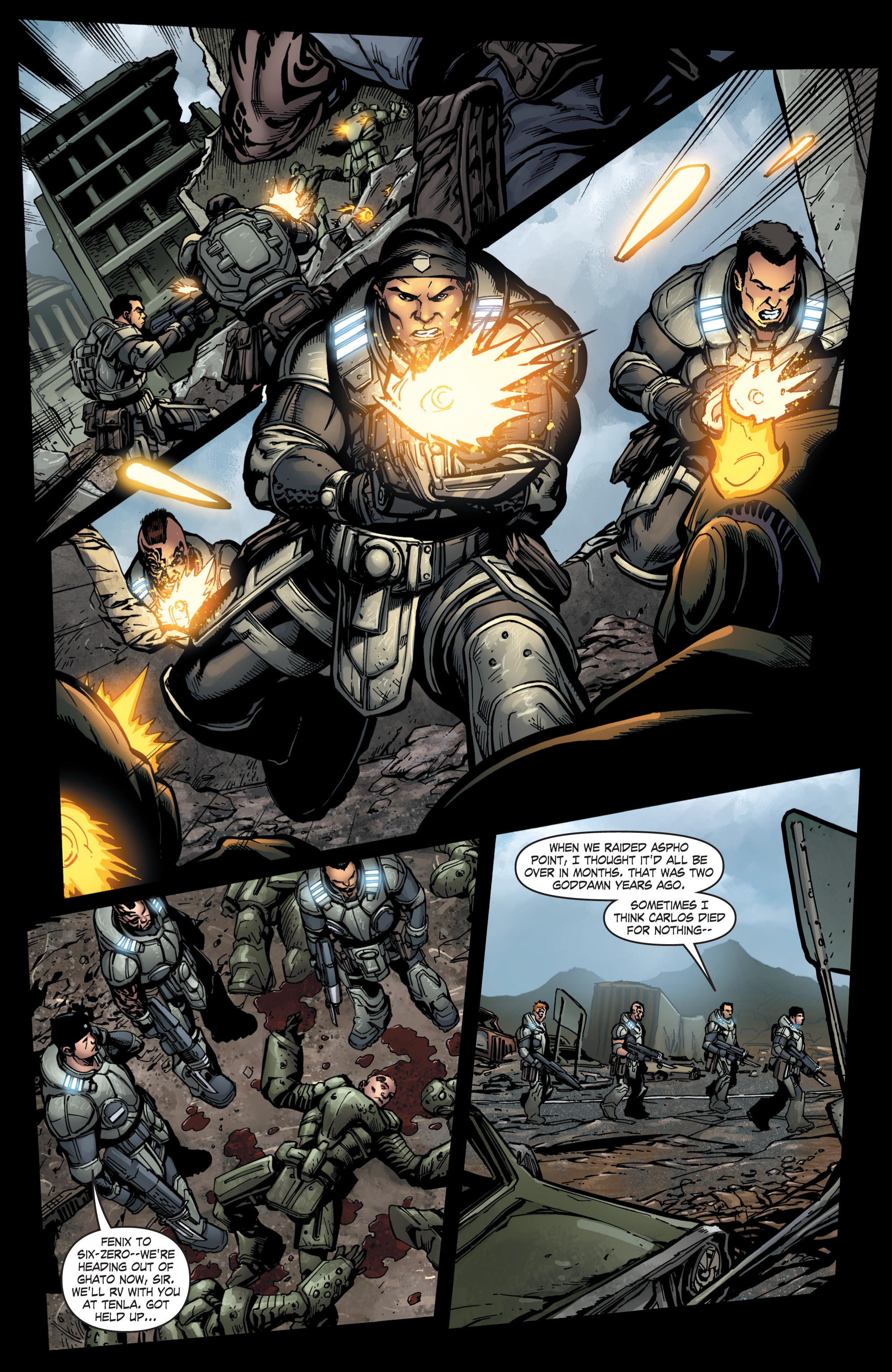 Read online Gears Of War comic - Issue #18