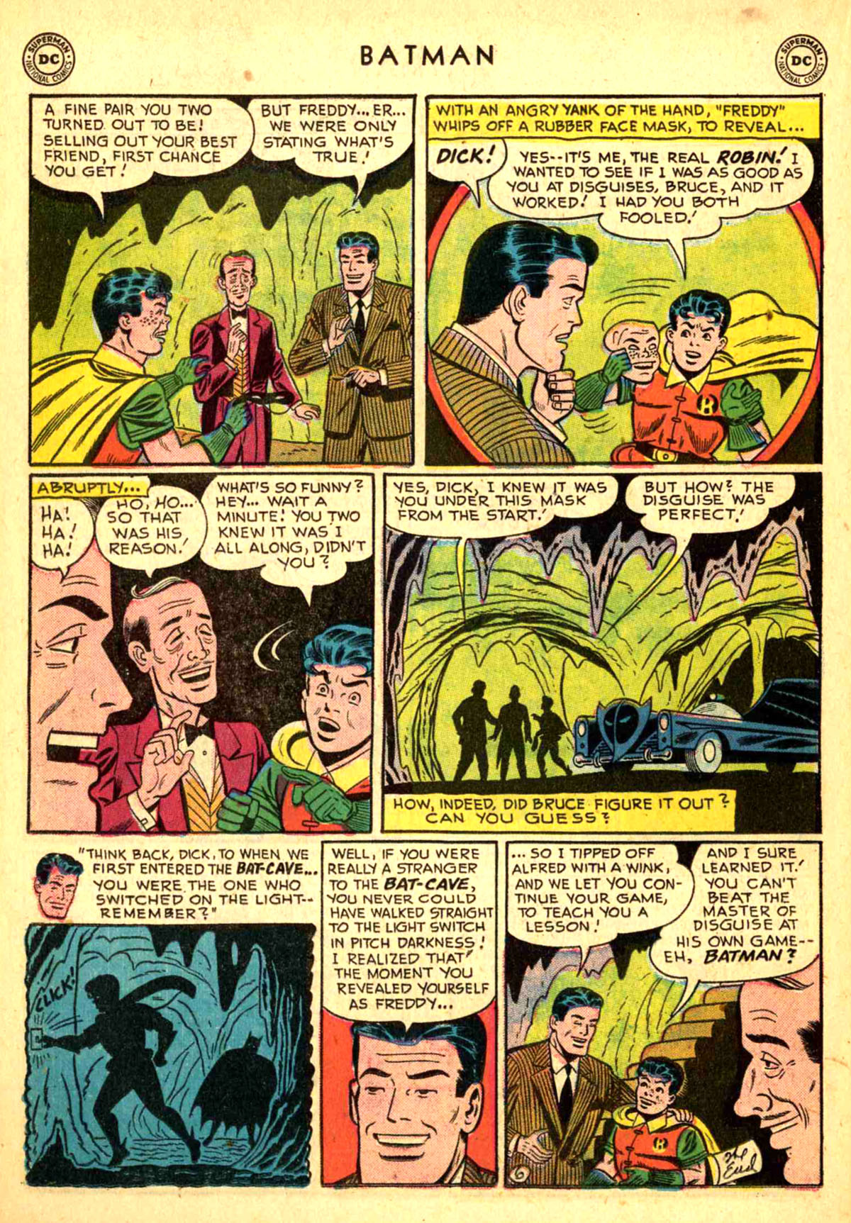 Read online Batman (1940) comic - Issue #105