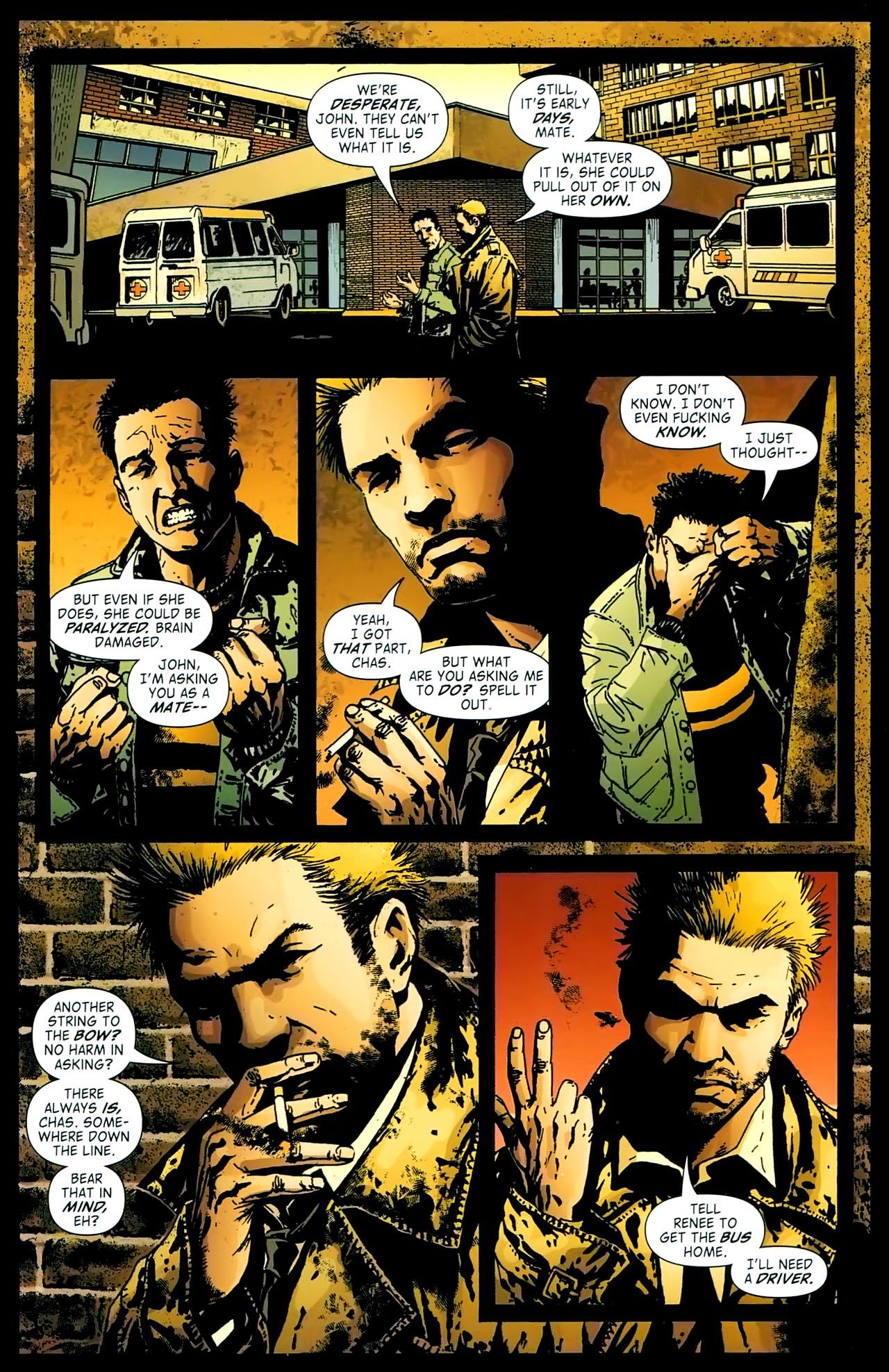 Read online John Constantine Hellblazer: All His Engines comic - Issue # Full