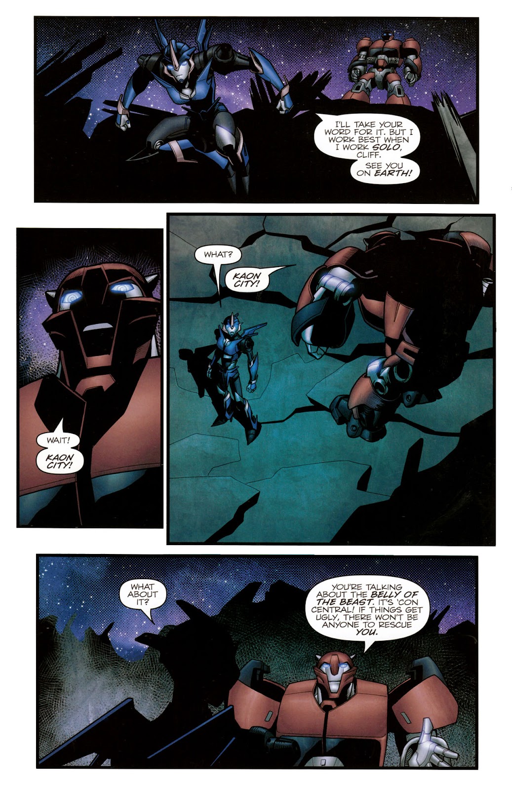 Read online The Transformers: Prime comic - Issue #1