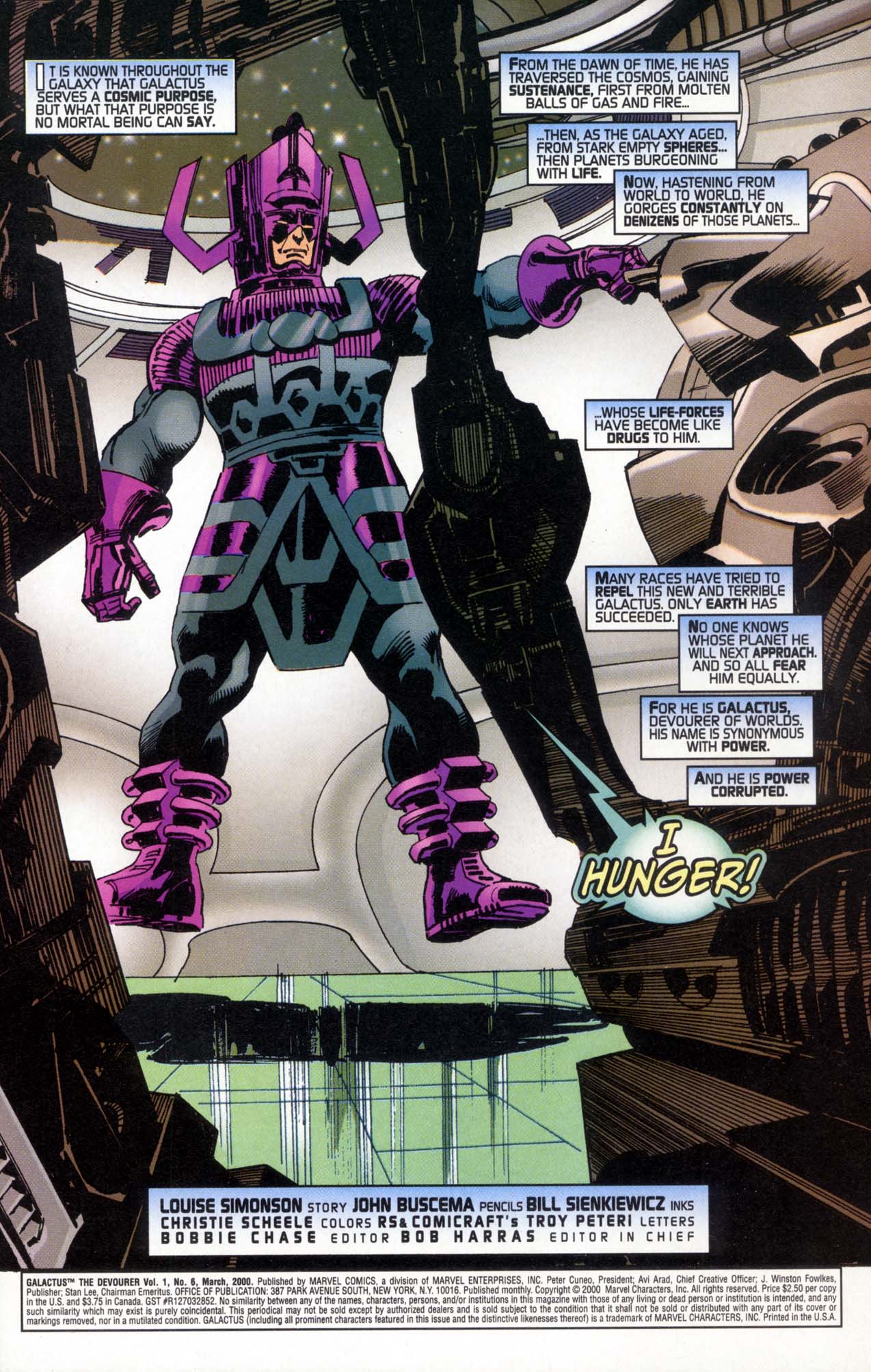 Read online Galactus the Devourer comic - Issue #6