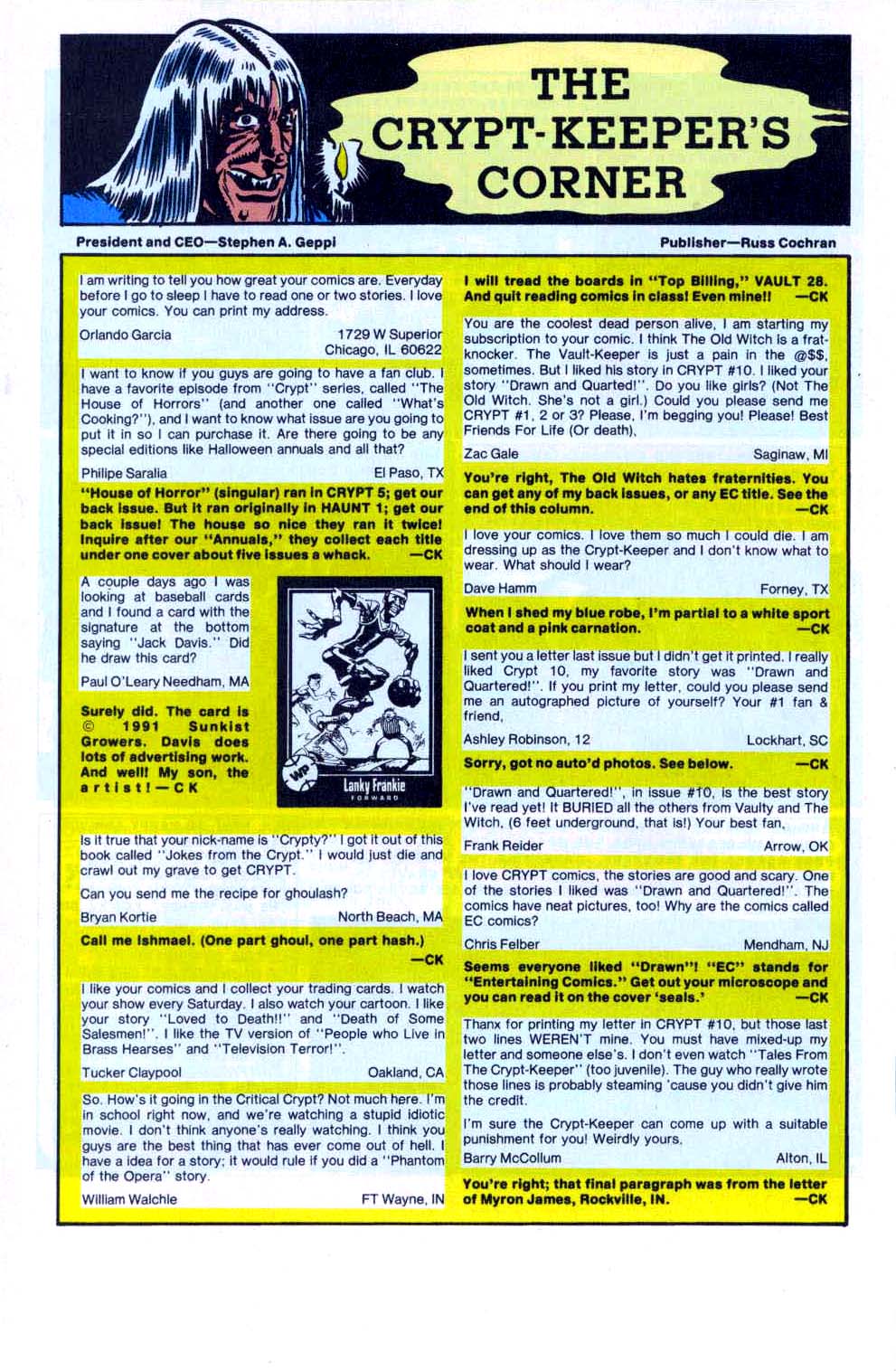 Read online Tales From The Crypt (1950) comic - Issue #27