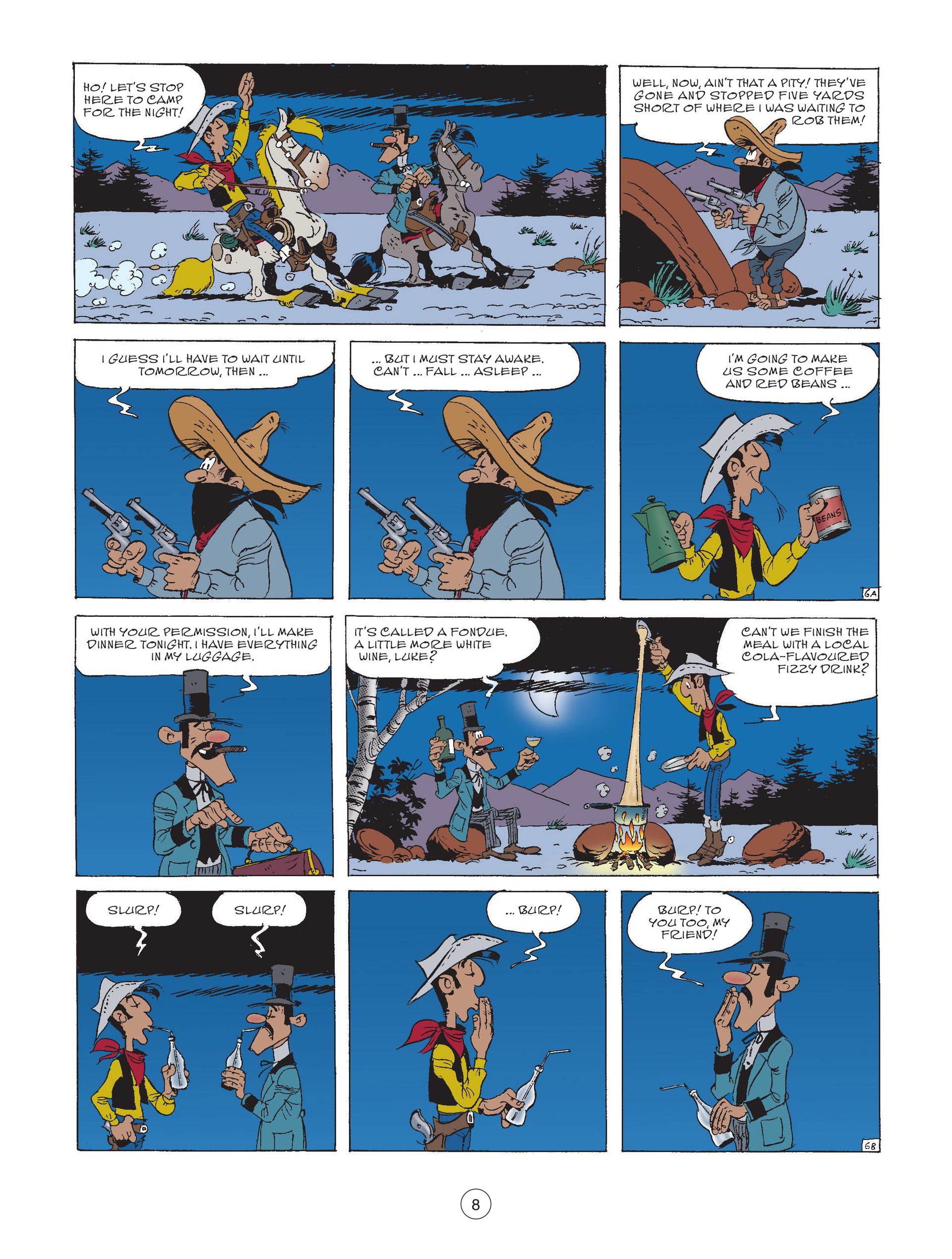 Read online A Lucky Luke Adventure comic - Issue #72