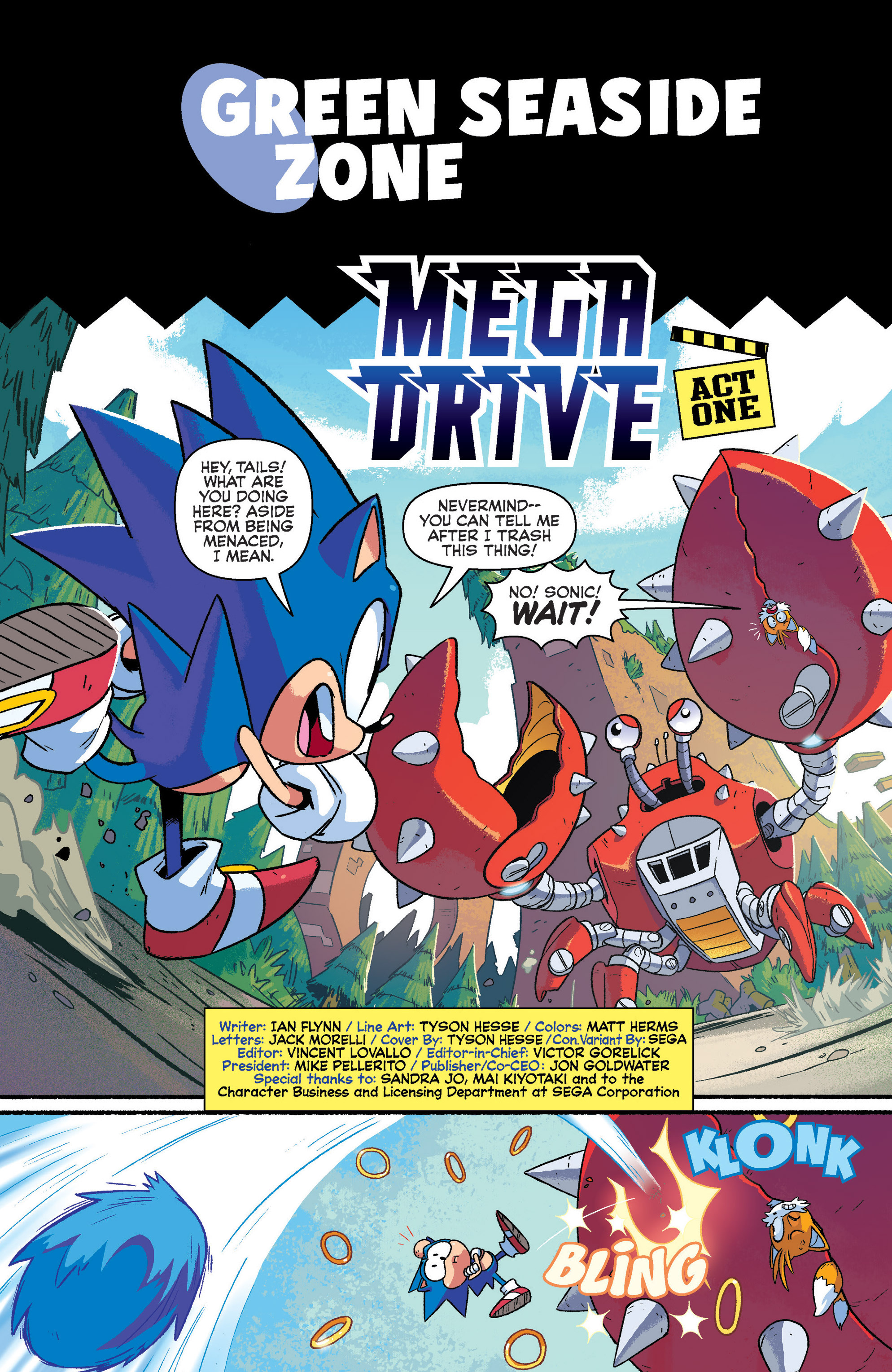 Read online Sonic: Mega Drive comic - Issue # Full