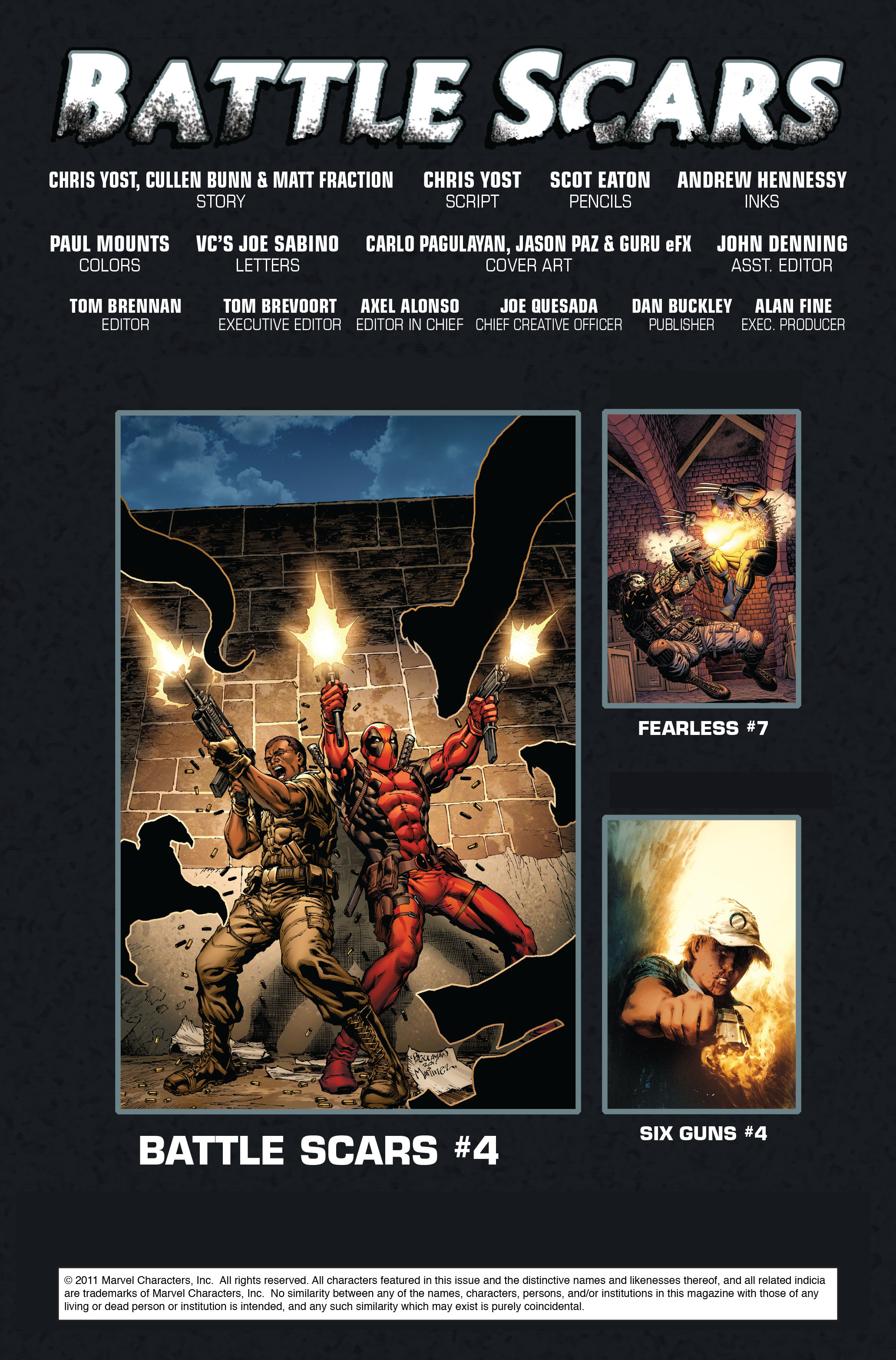 Read online Battle Scars comic - Issue # _TPB