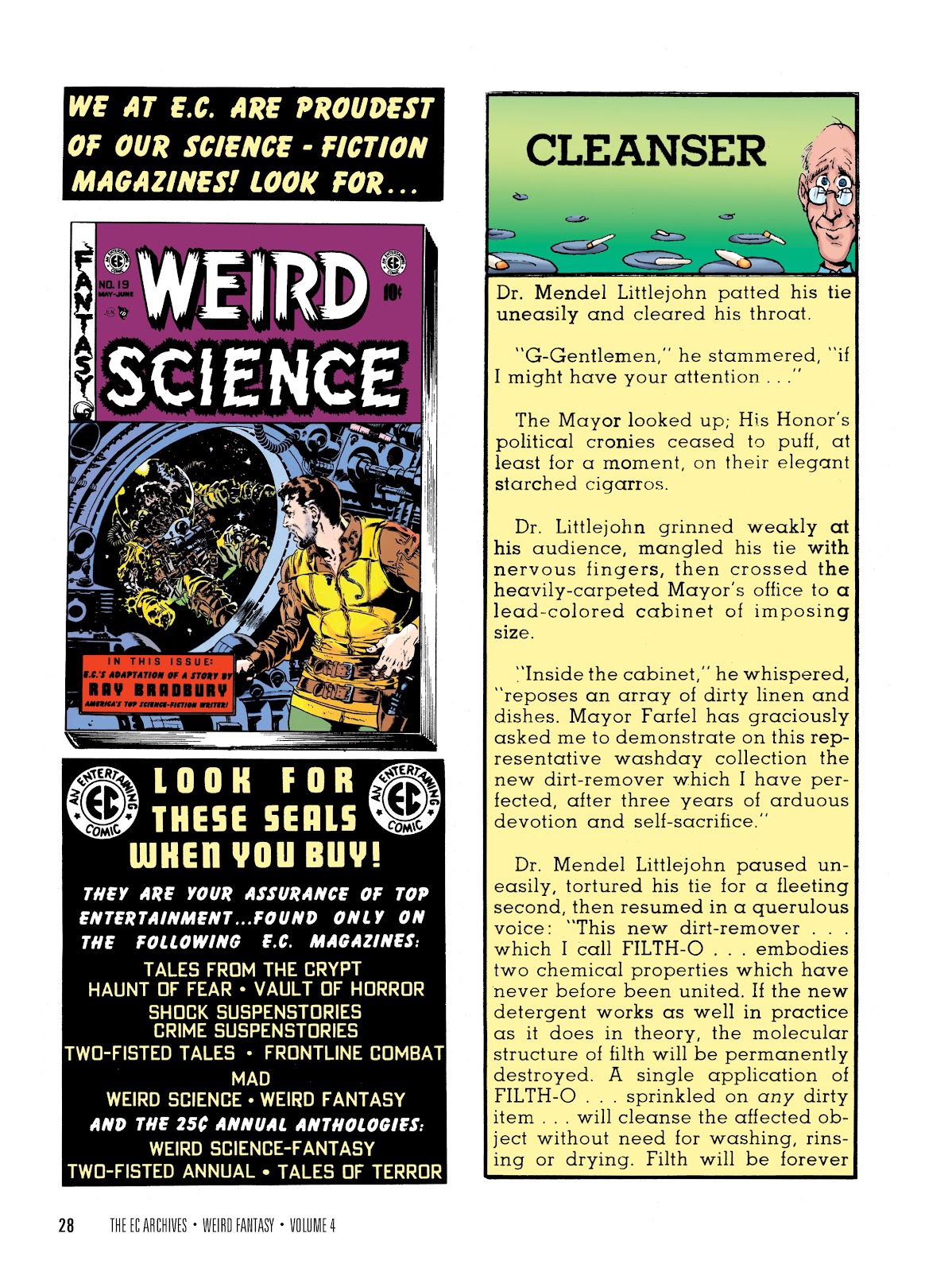 Read online The EC Archives: Weird Fantasy comic - Issue # TPB 4 (Part 1)
