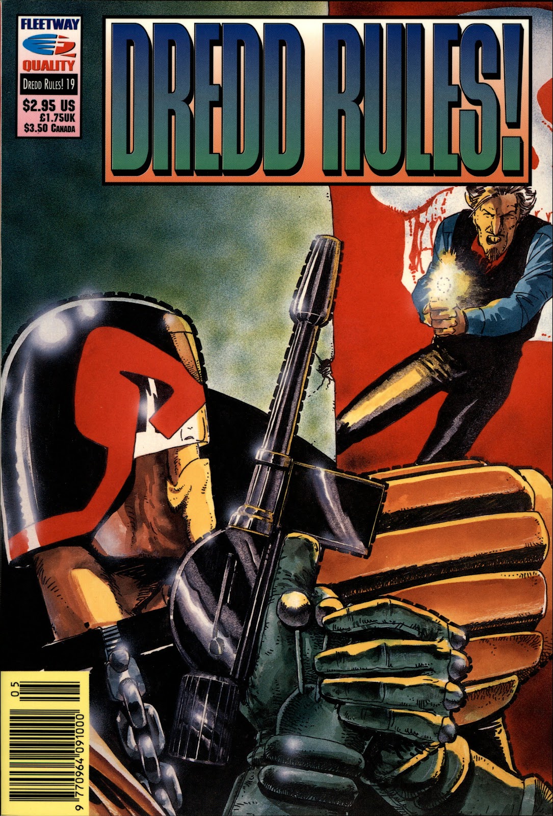 Read online Dredd Rules! comic - Issue #19