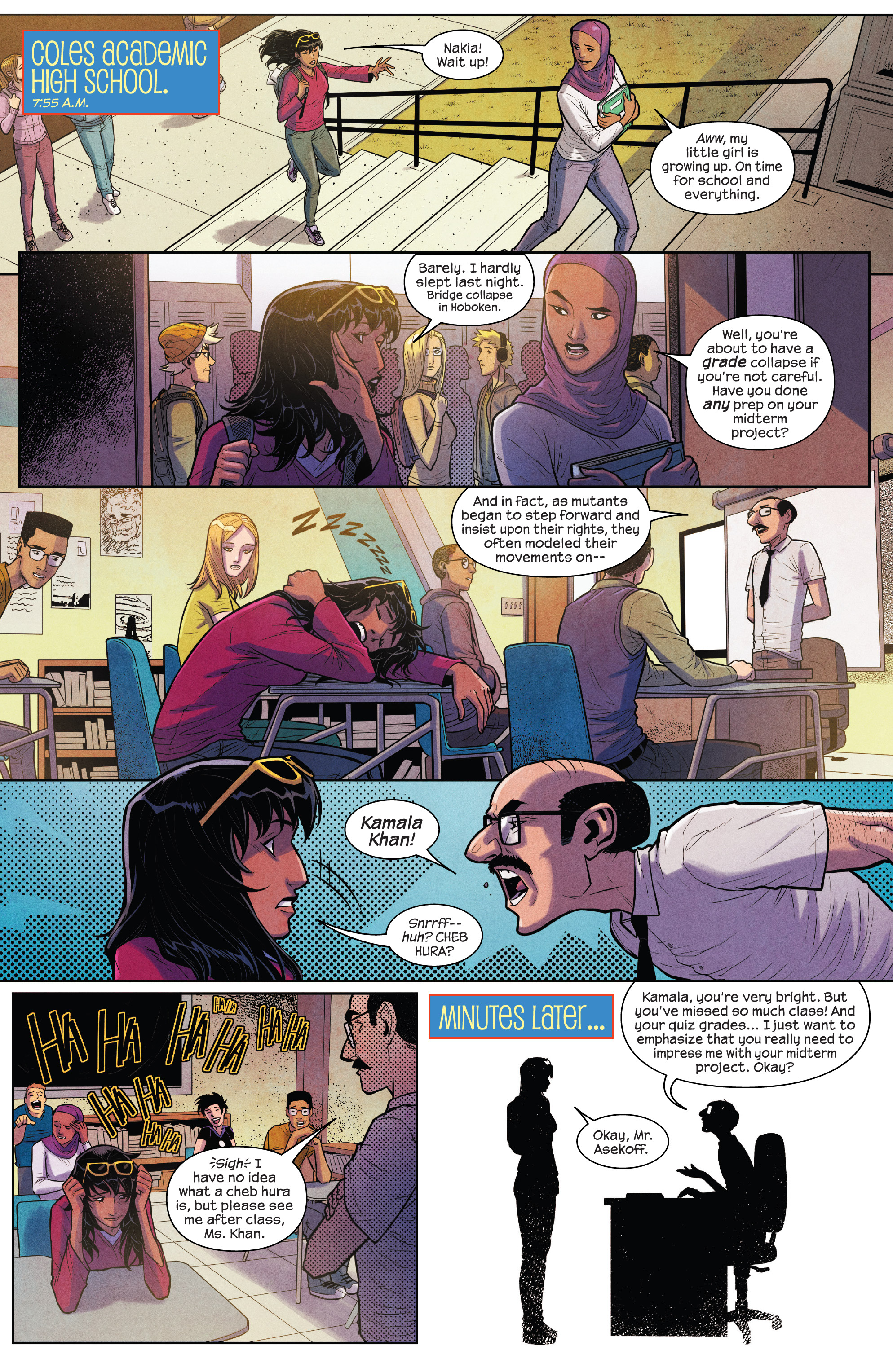 Read online Magnificent Ms. Marvel comic - Issue #7