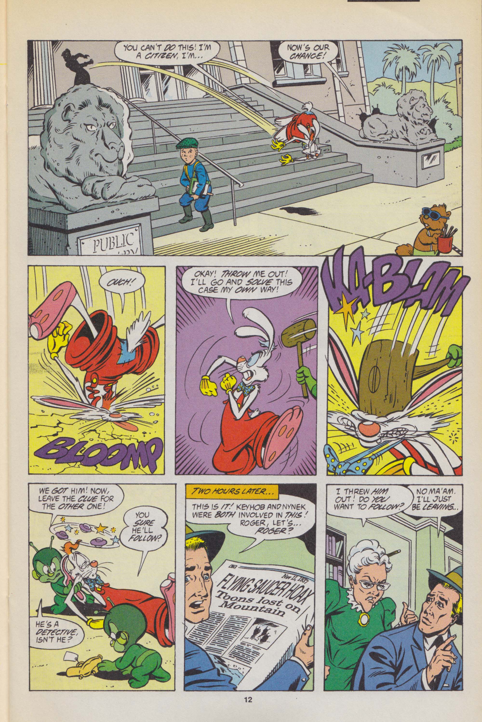 Read online Roger Rabbit comic - Issue #17
