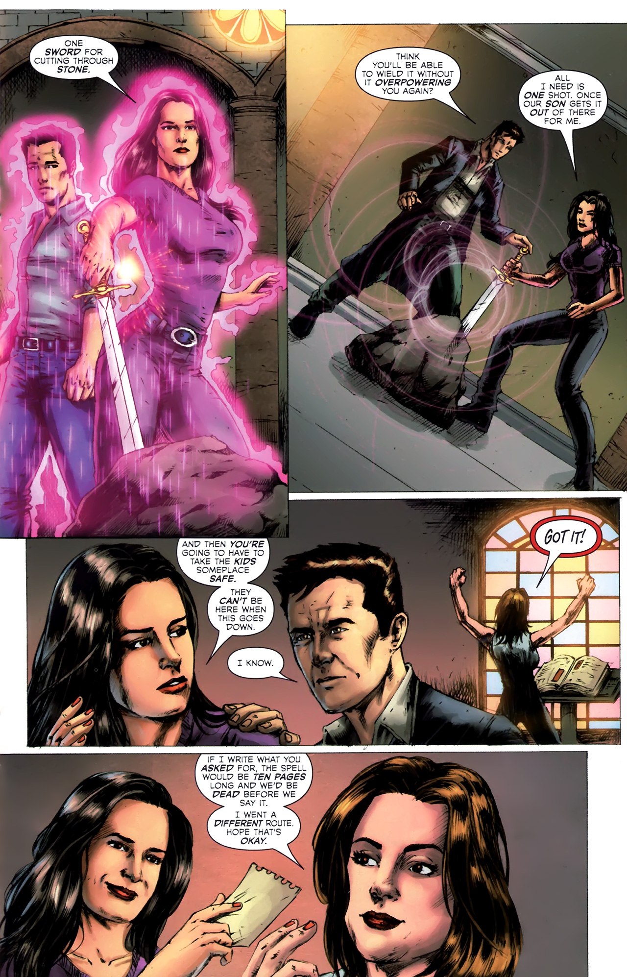 Read online Charmed comic - Issue #5
