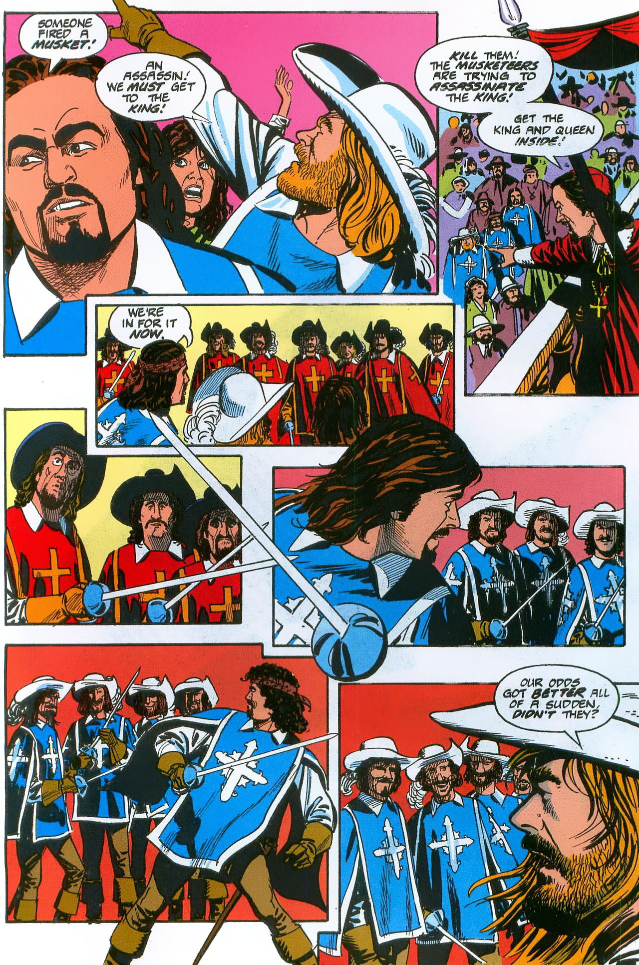 Read online The Three Musketeers comic - Issue #2