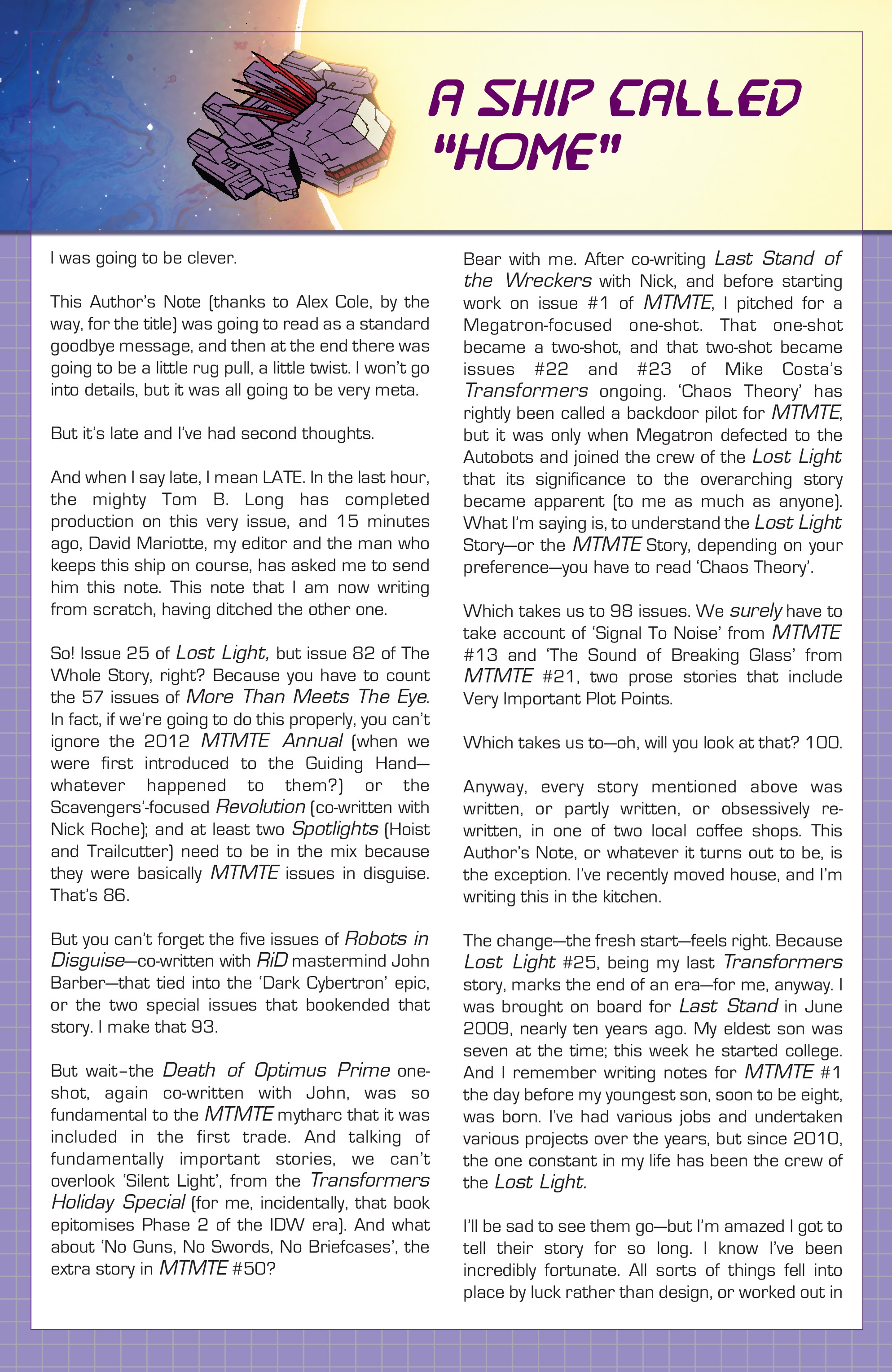 Read online The Transformers: Lost Light comic - Issue #25