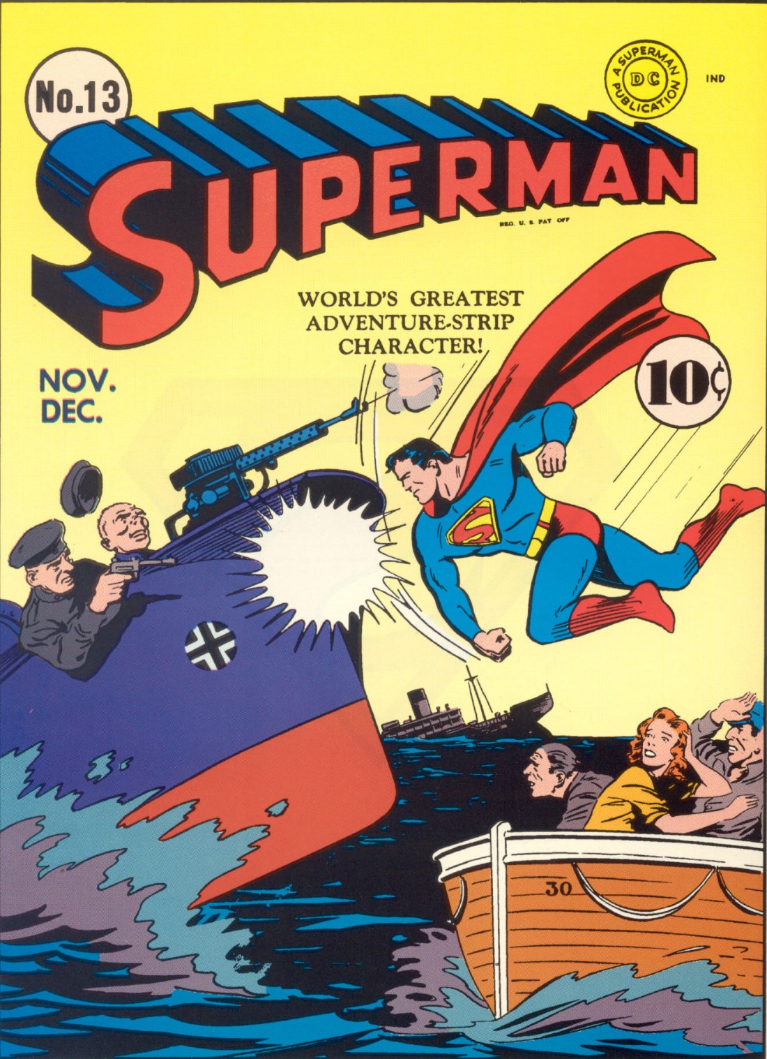 Read online Superman (1939) comic - Issue #13
