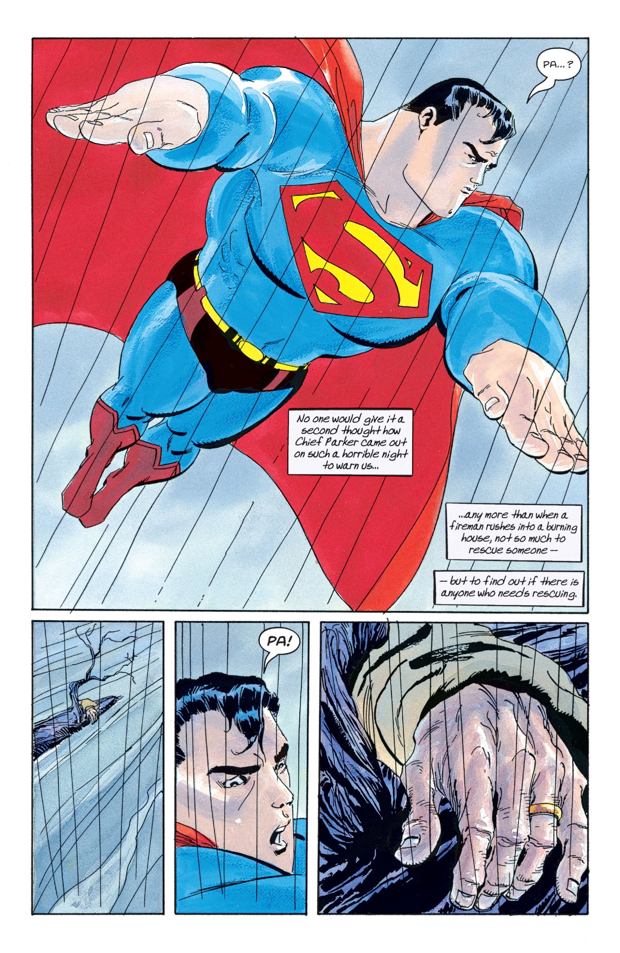 Read online Superman For All Seasons comic - Issue #4