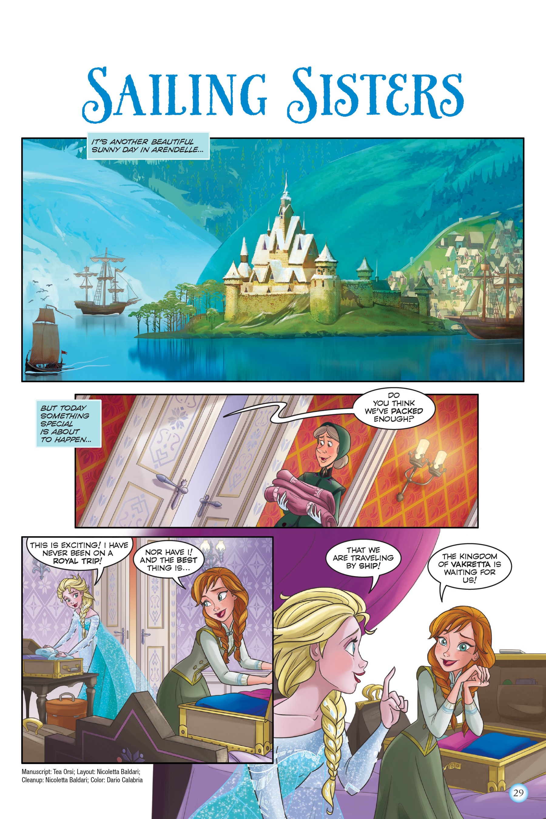 Frozen Adventures Flurries Of Fun Tpb Part 1 | Read Frozen Adventures ...