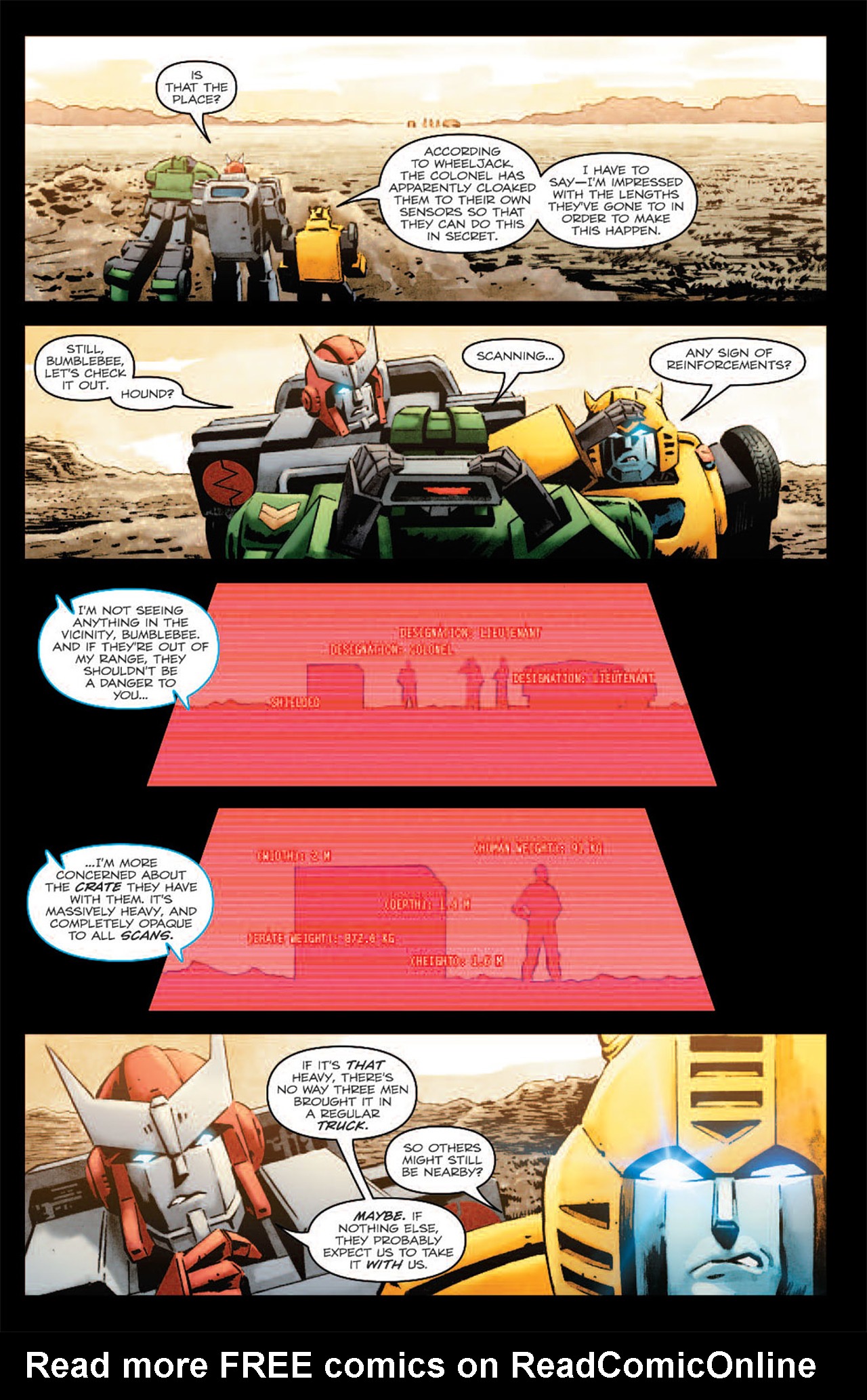 Read online The Transformers: Bumblebee comic - Issue #1
