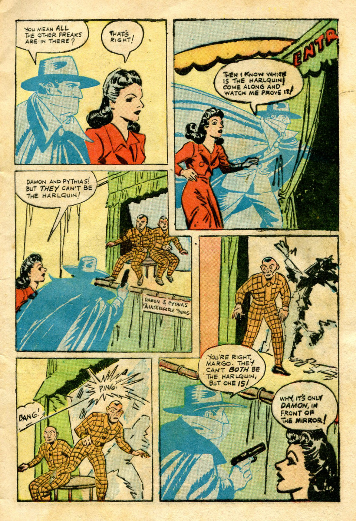 Read online Shadow Comics comic - Issue #65