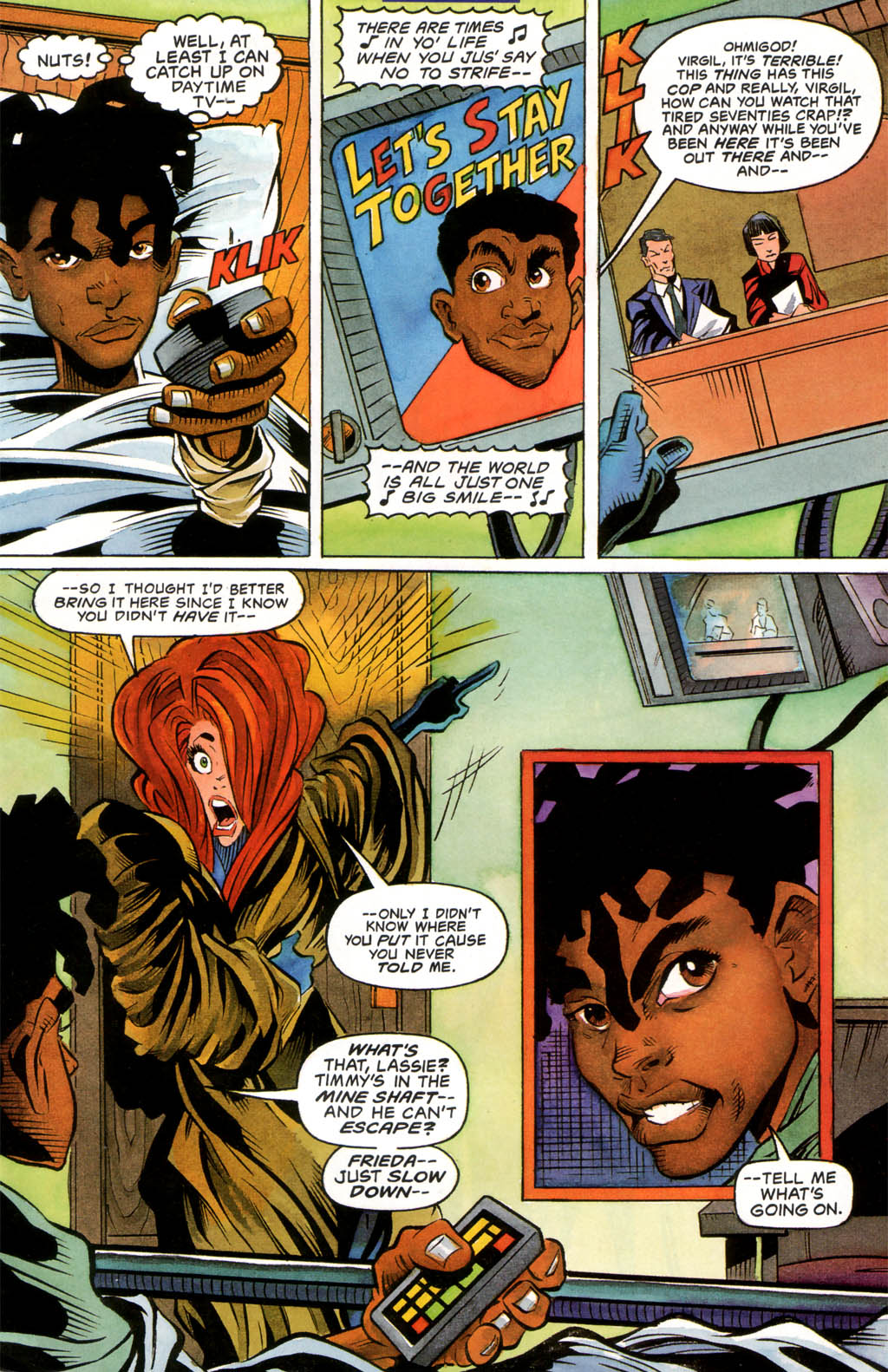 Read online Static comic - Issue #33