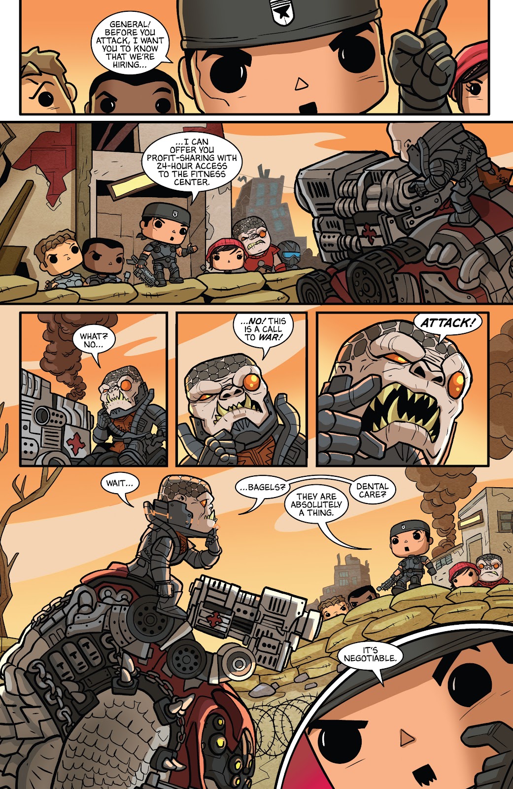 Read online Gears Pop! comic - Issue # Full
