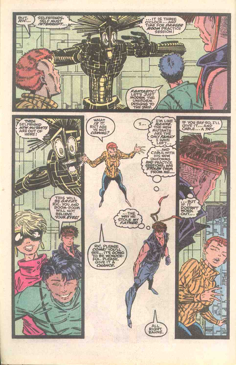 Read online The New Mutants comic - Issue #90
