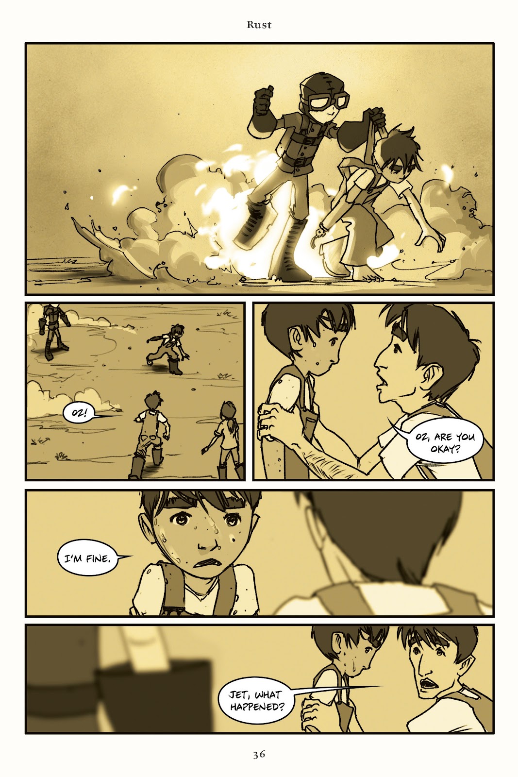 Read online Rust comic - Issue # TPB 3 (Part 1)