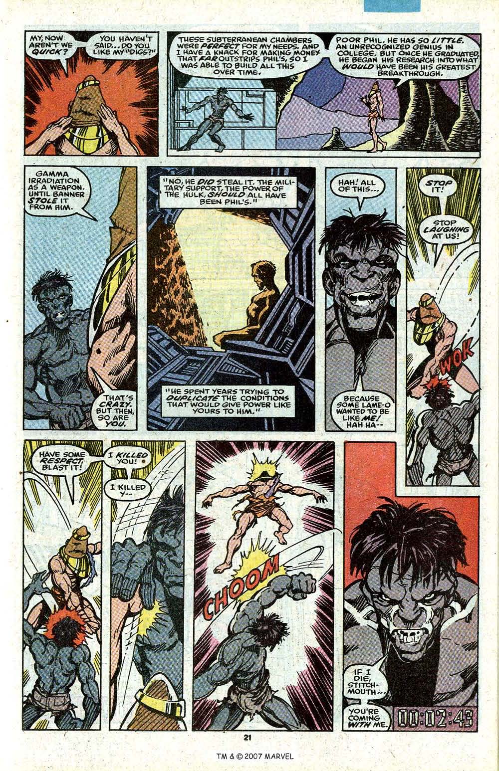 Read online The Incredible Hulk (1968) comic - Issue #367