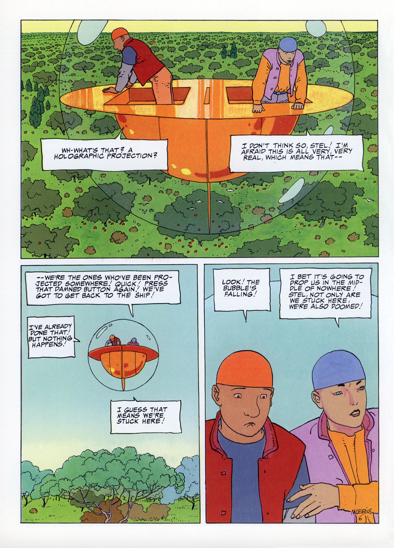 Read online Epic Graphic Novel: Moebius comic - Issue # TPB 5