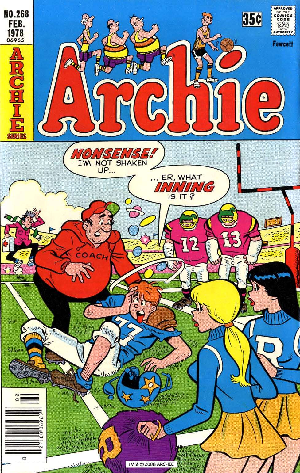 Read online Archie (1960) comic - Issue #268