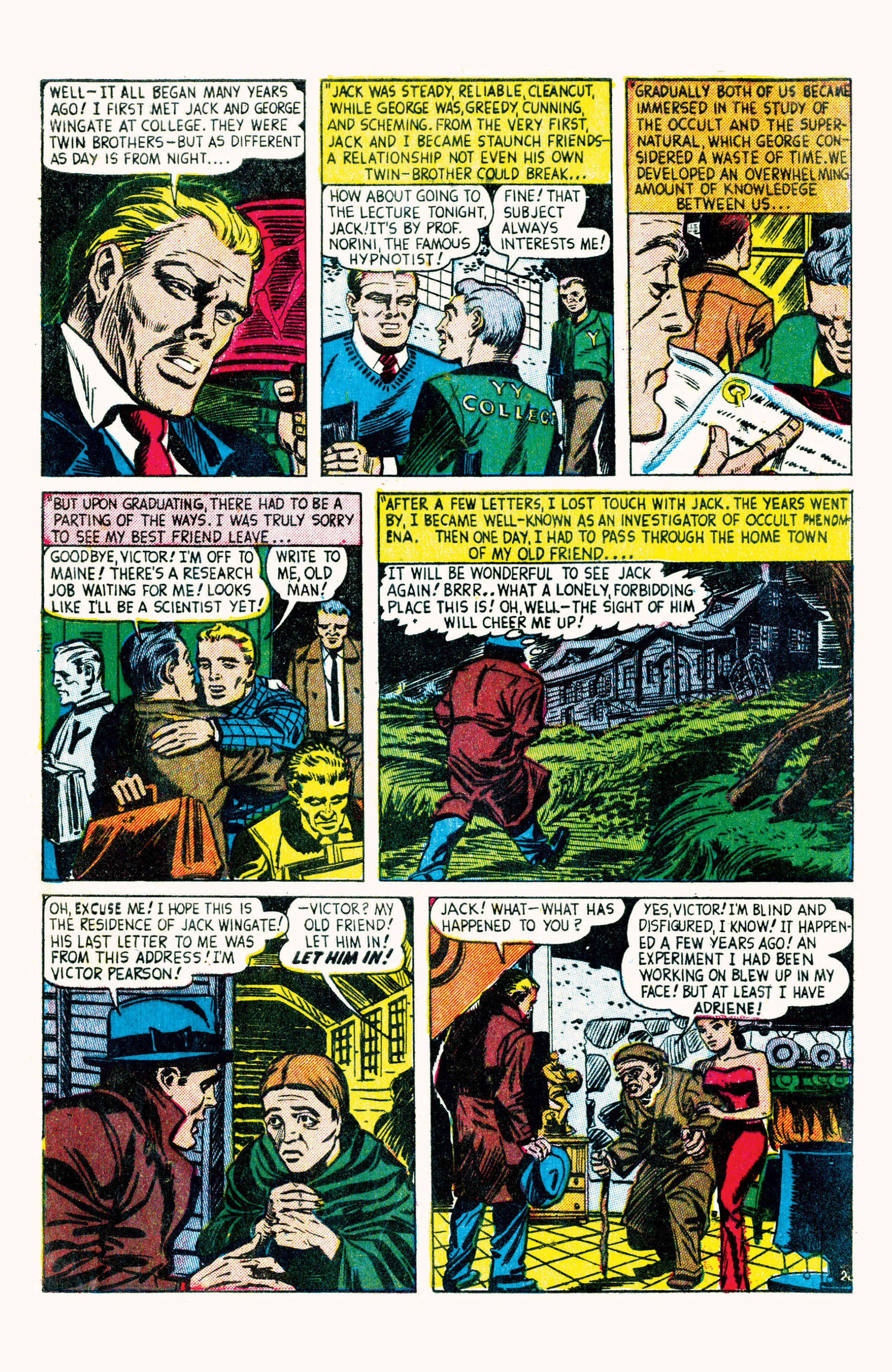 Read online Haunted Horror comic - Issue #4