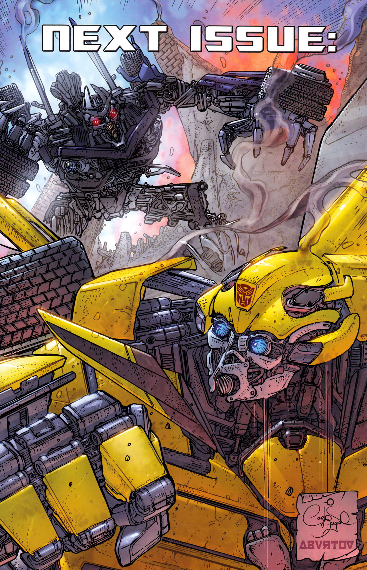 Read online Transformers: Dark of the Moon Rising Storm comic - Issue #1