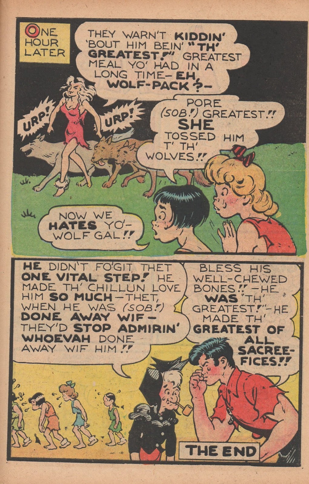 Read online Al Capp's Wolf Gal comic - Issue #1