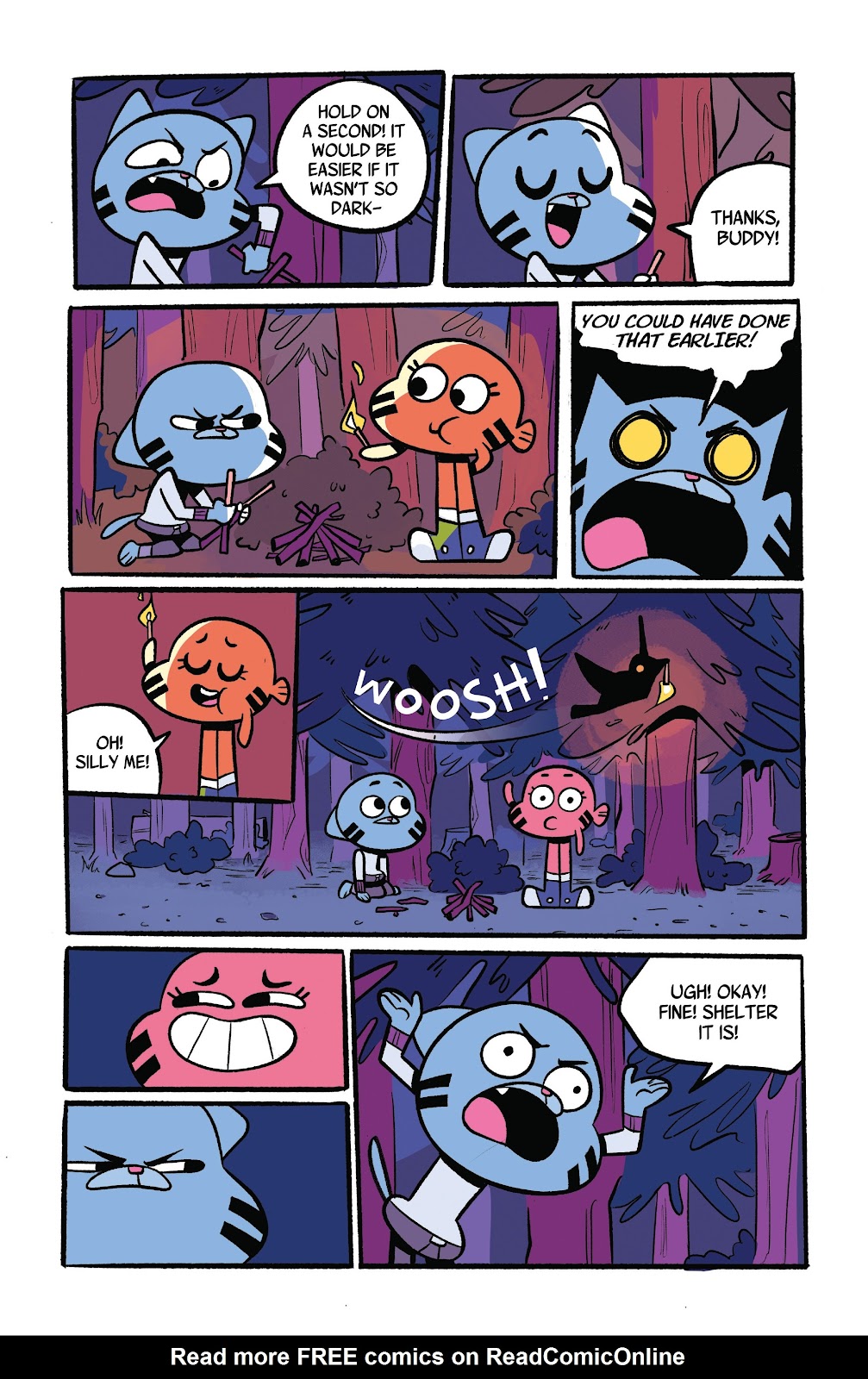 Read online The Amazing World of Gumball: Spring Break Smash comic ...