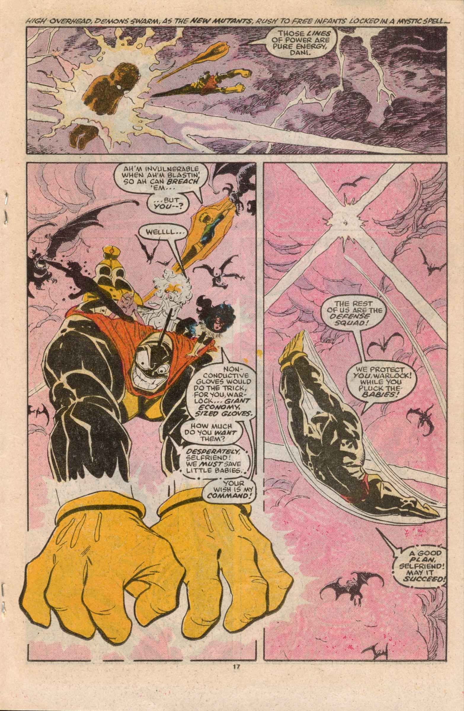 Read online The New Mutants comic - Issue #72