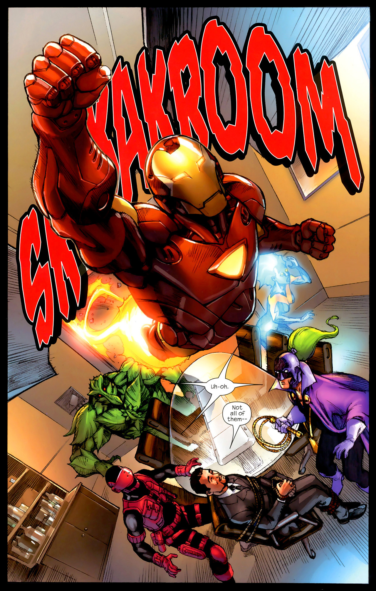 Read online Iron Man: Golden Avenger comic - Issue # Full